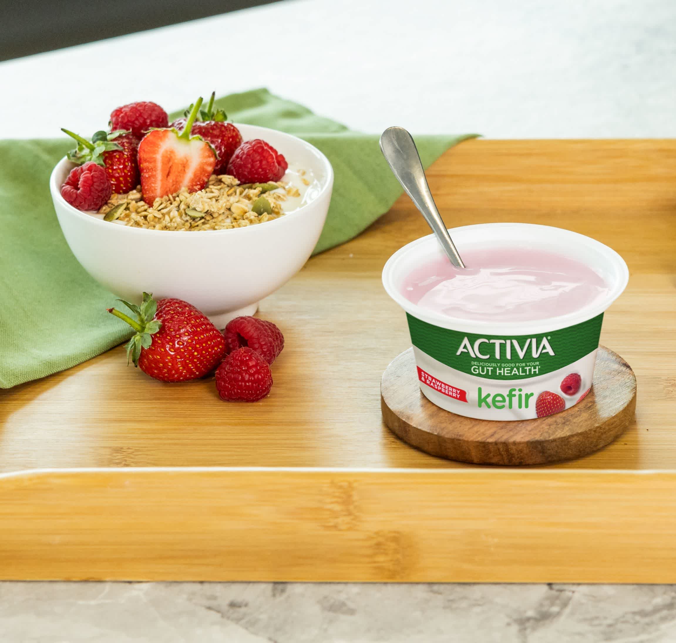 KEFIR| Activia (UK) | Strawberry and Raspberry Yoghurt