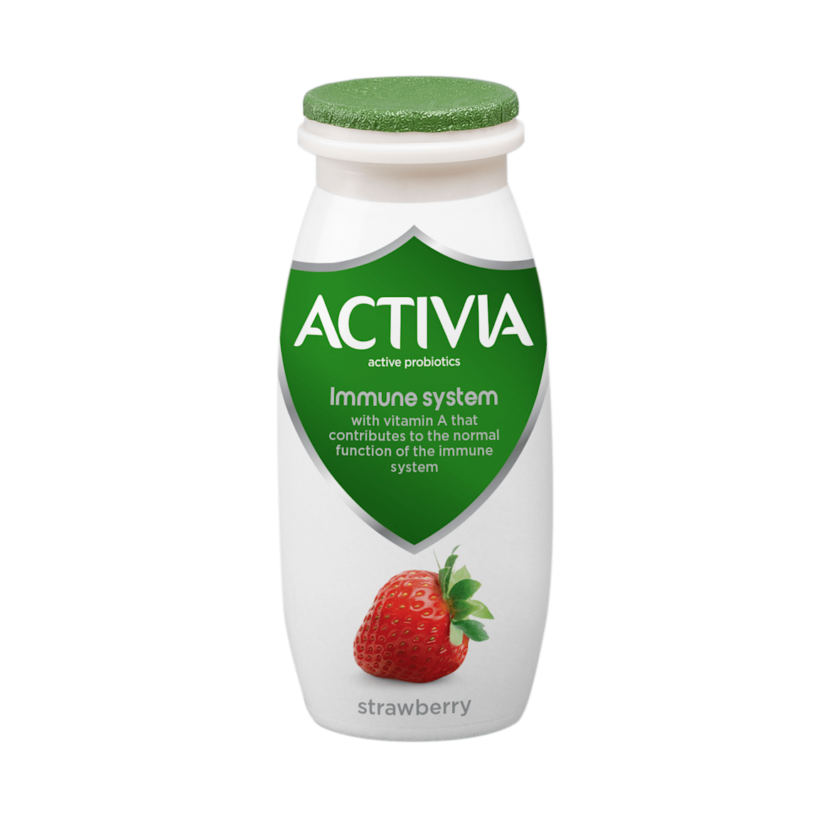 Strawberry Probiotic Yogurt Drink | Activia Canada