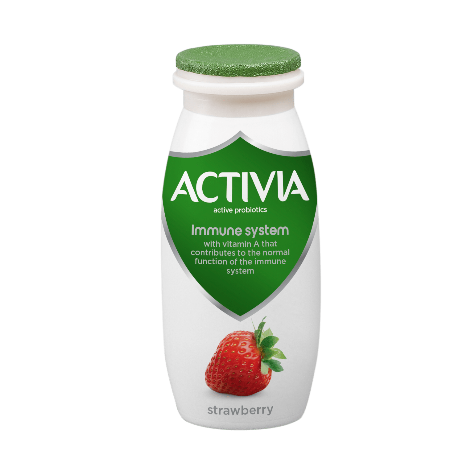 Strawberry Probiotic Yogurt Drink | Activia Canada