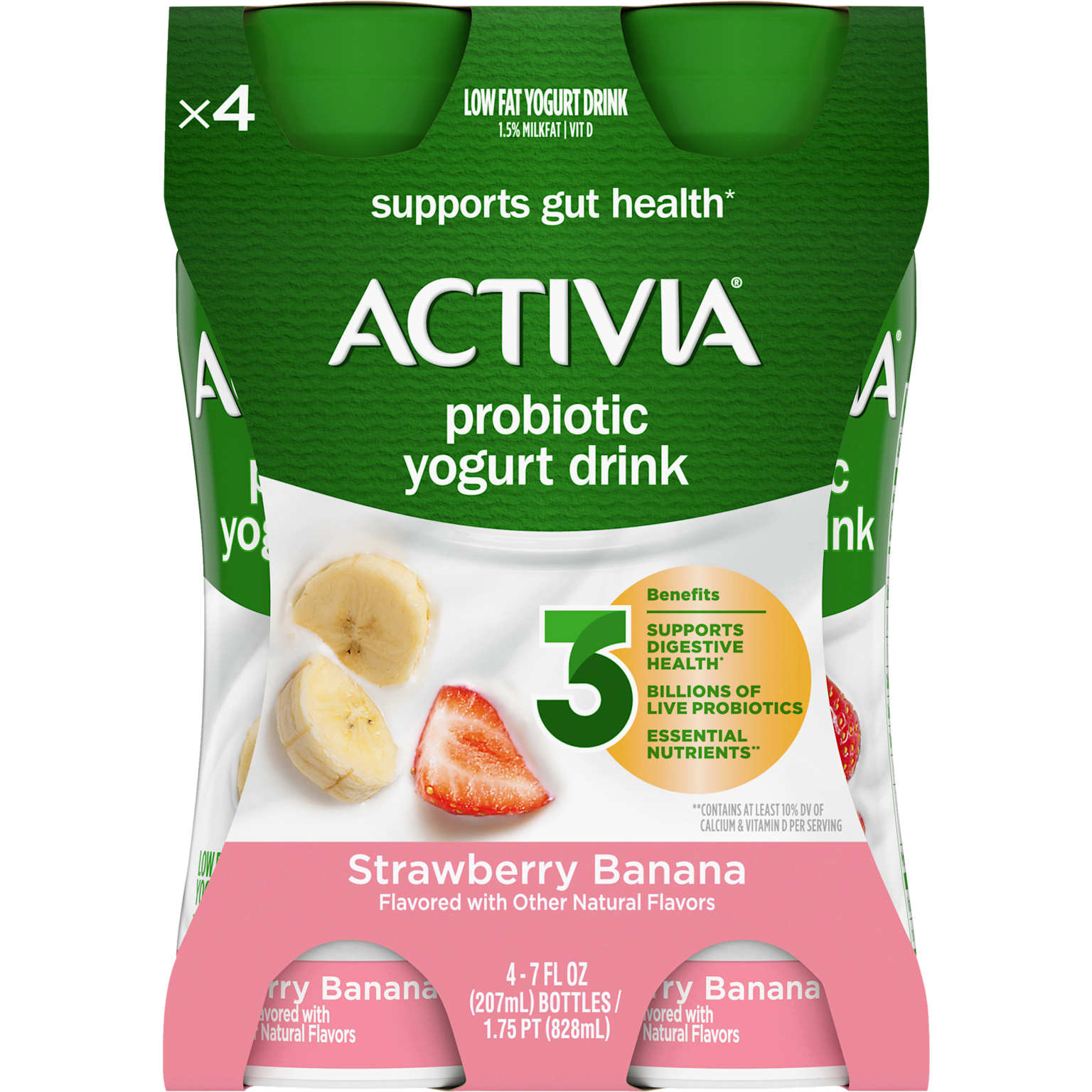 Activia® Strawberry Probiotic Drink