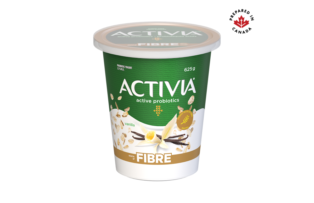 High Fiber Probiotic Yogurt | Activia Canada
