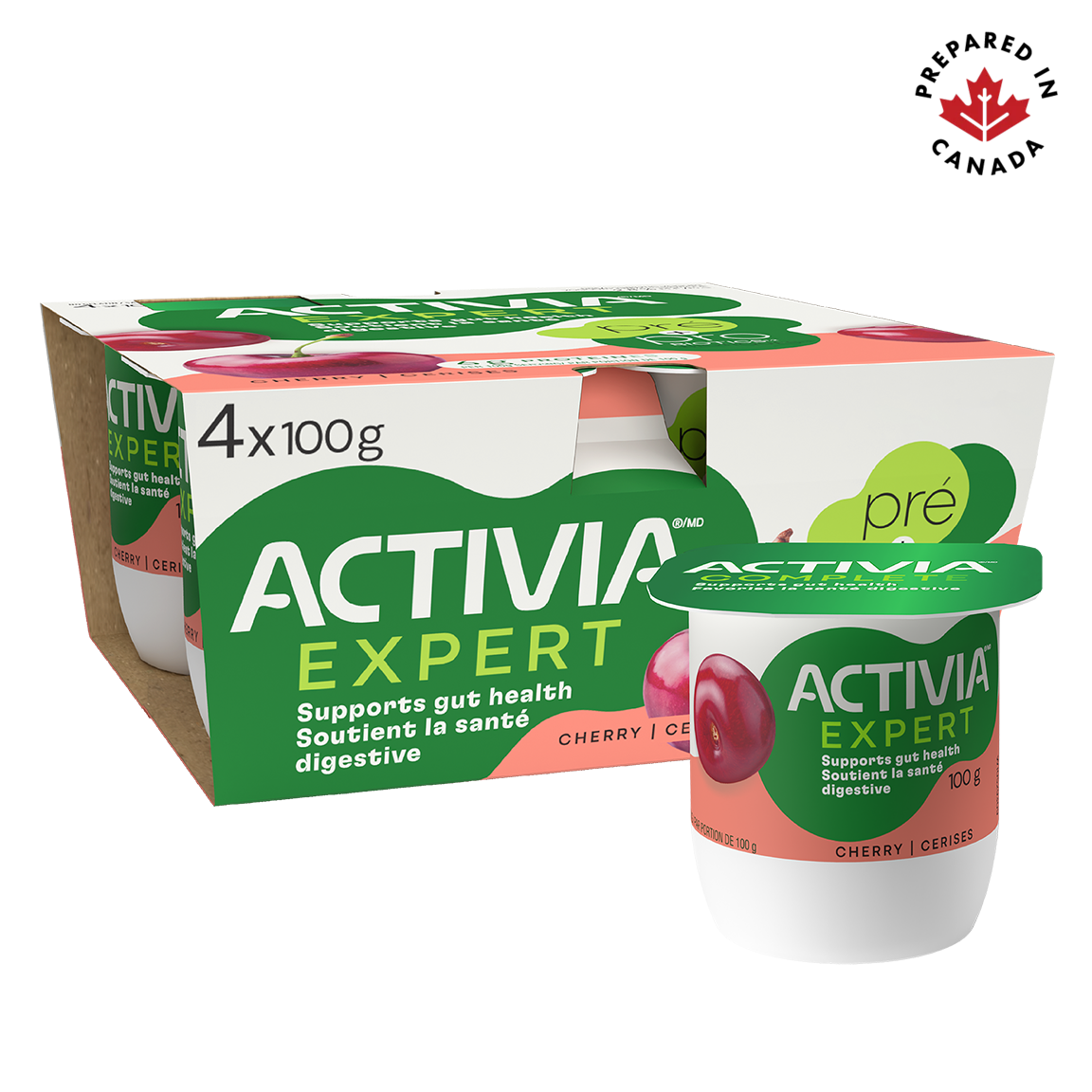 Vanilla Probiotic and Prebiotic Yogurt | Activia