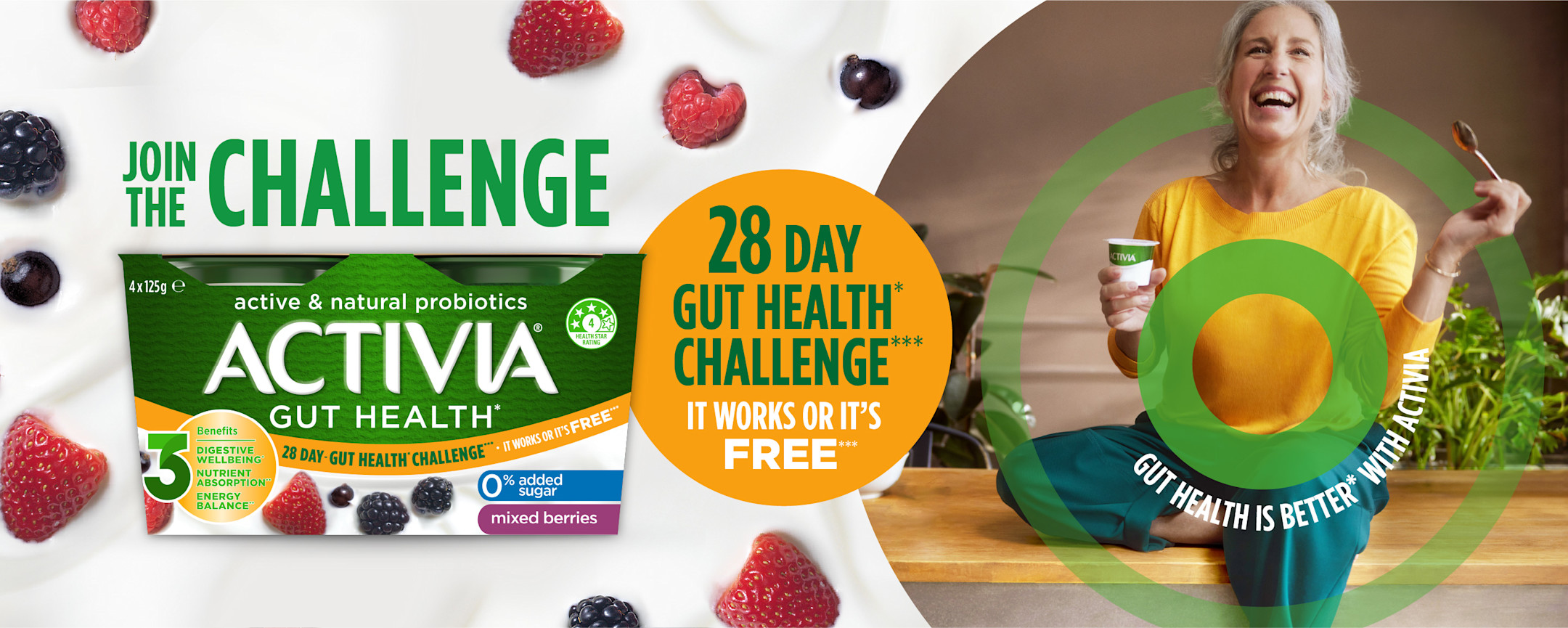 Activia Probiotic Yoghurt Australia | Improve Your Gut Health