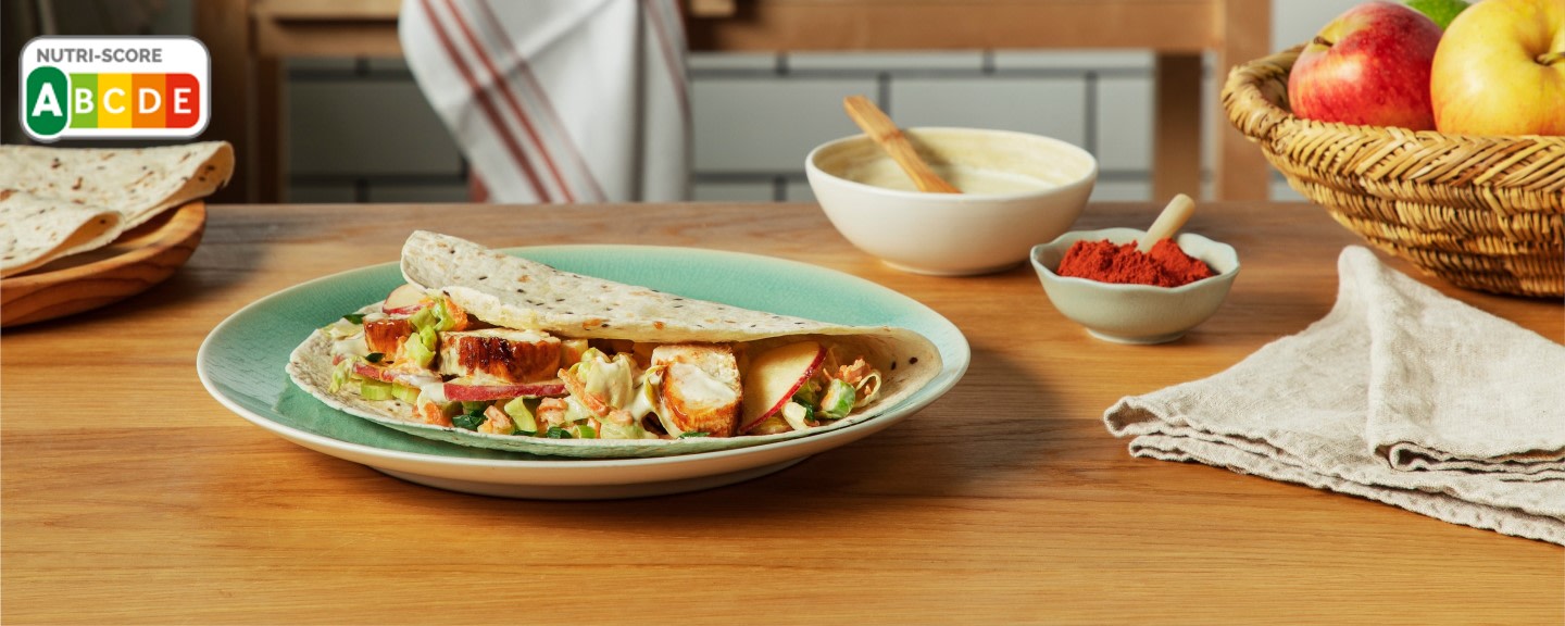 Kip wrap met miljarden probiotica*