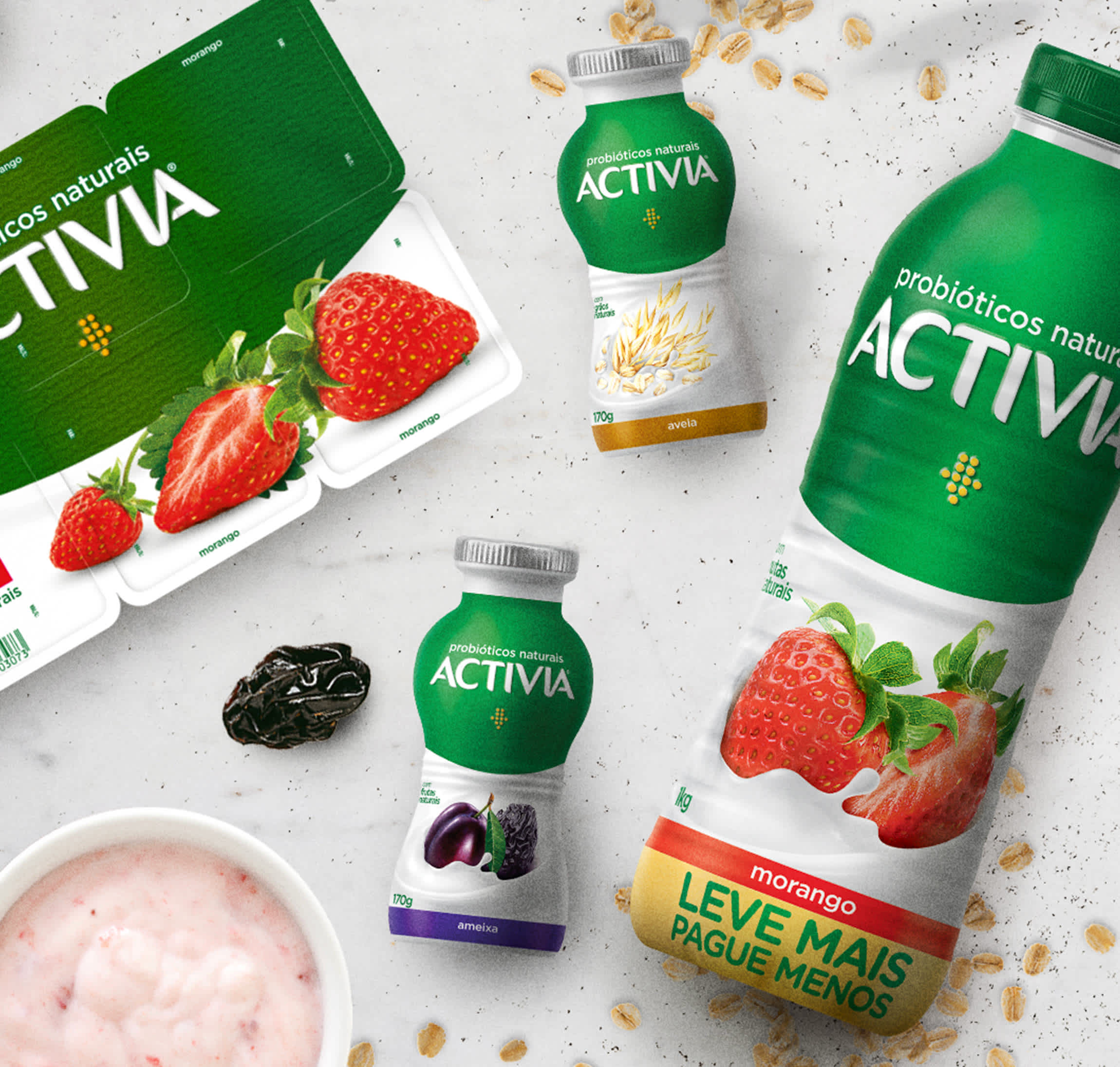 Activia Líquido Sabor Morango