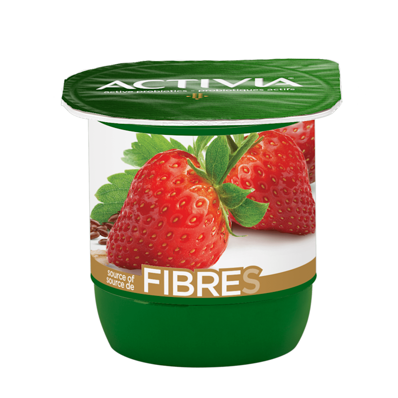 High Fiber Probiotic Yogurt | Activia Canada