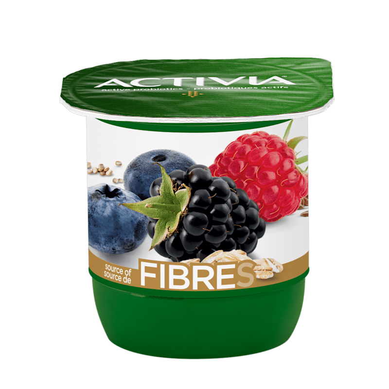 High Fiber Probiotic Yogurt | Activia Canada