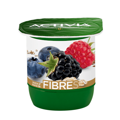 High Fiber Probiotic Yogurt | Activia Canada