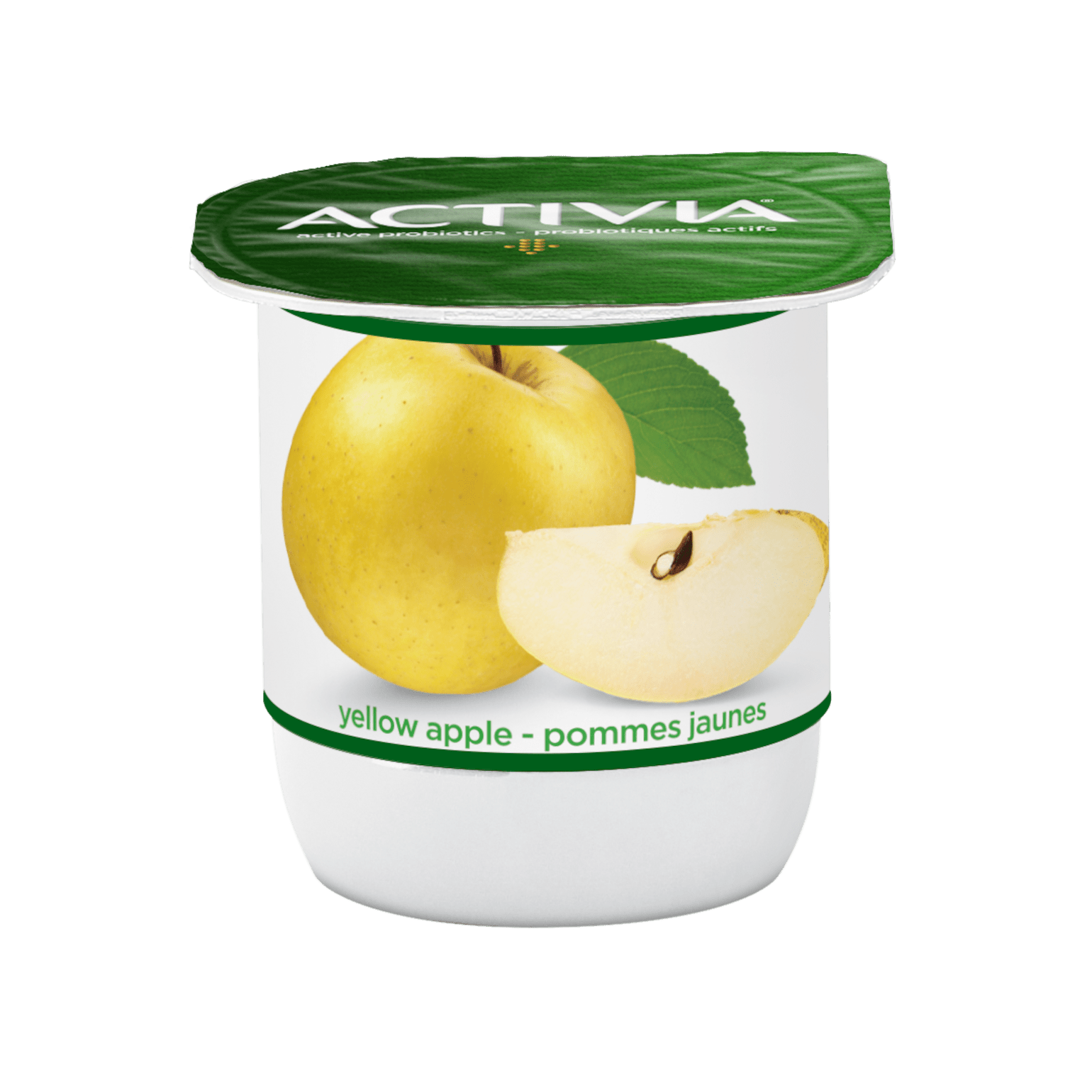 Yellow Apple Probiotic Yogurt | Activia
