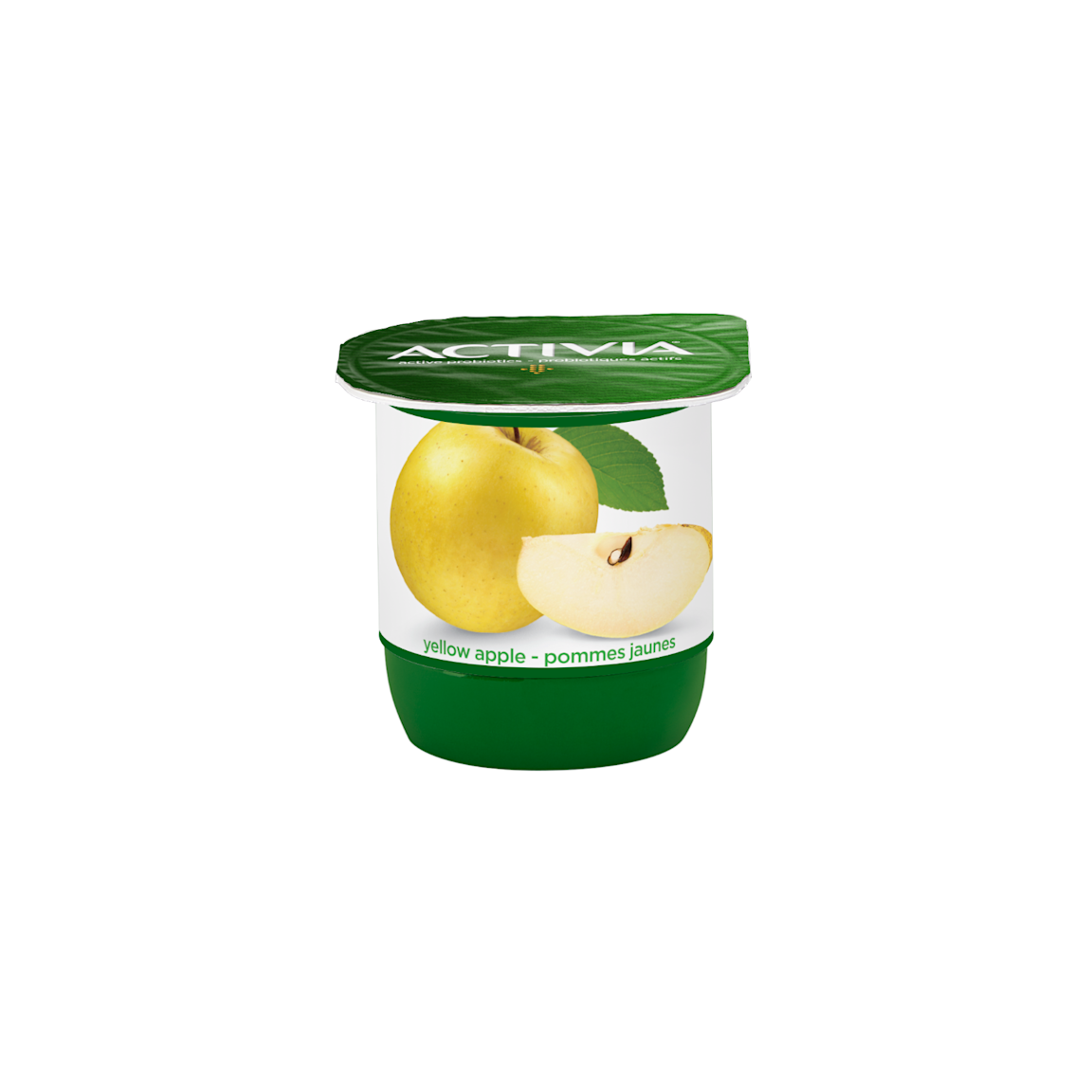 Yellow Apple Probiotic Yogurt | Activia