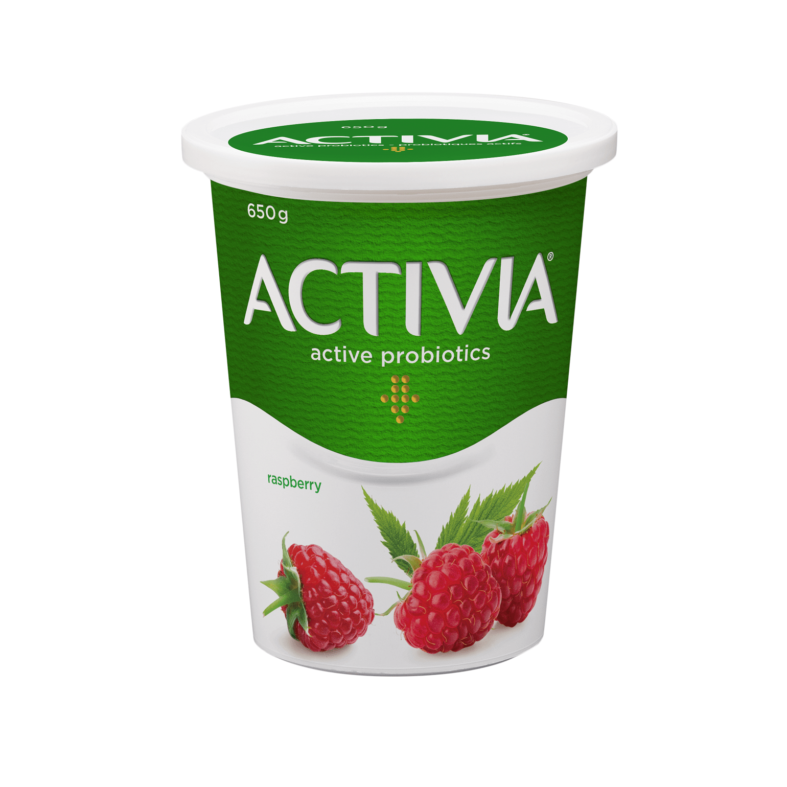 Raspberry Probiotic Yogurt | Activia