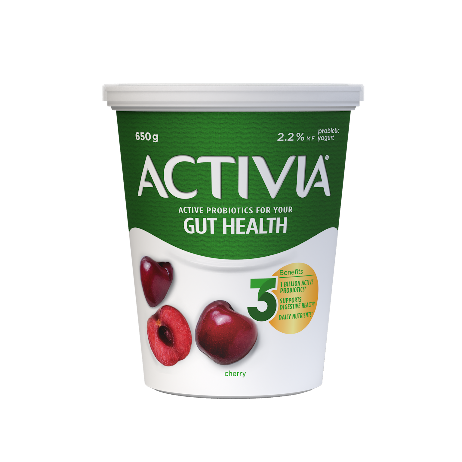 Cherry Probiotic Yogurt | Activia