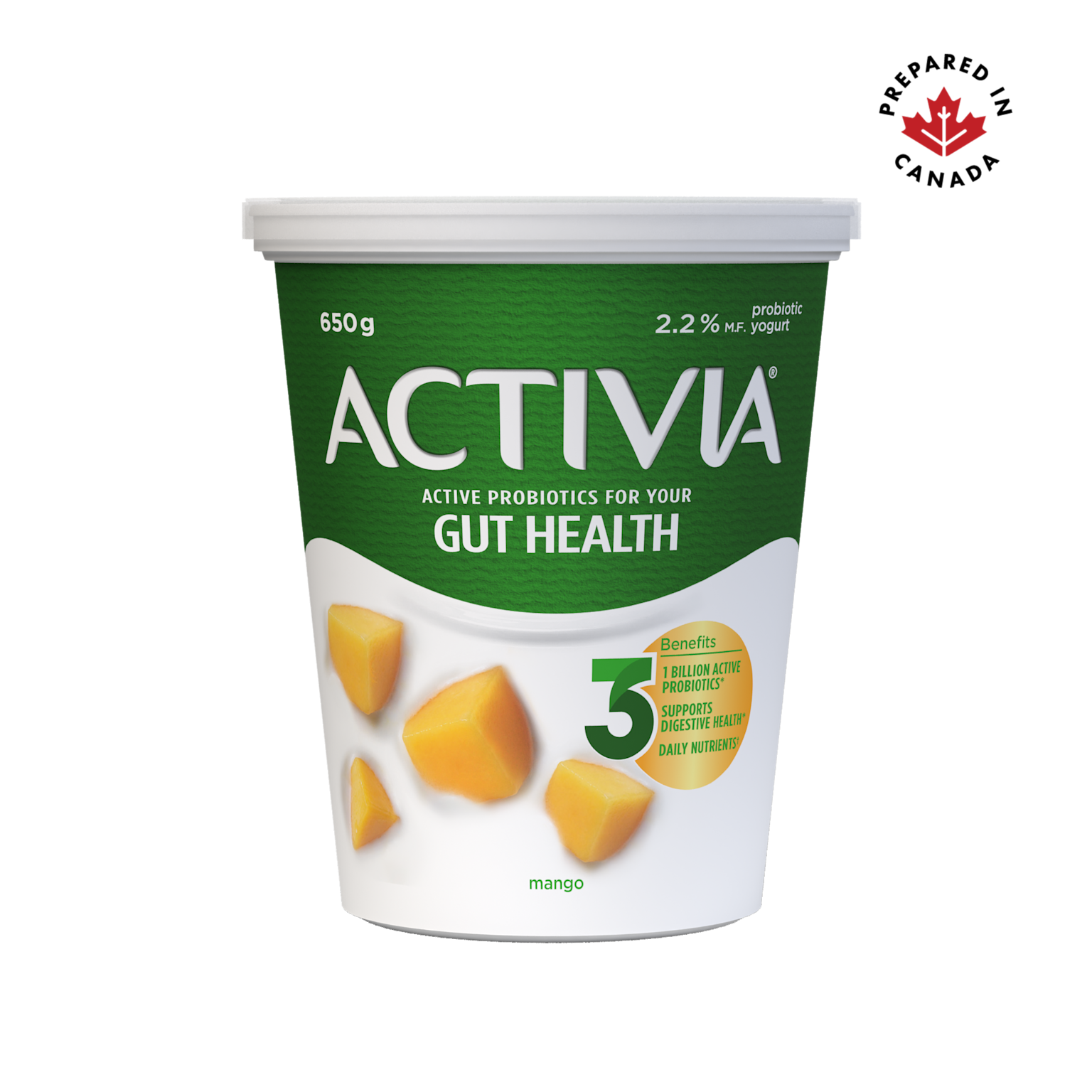 Mango probiotic Yogurt | Activia Canada