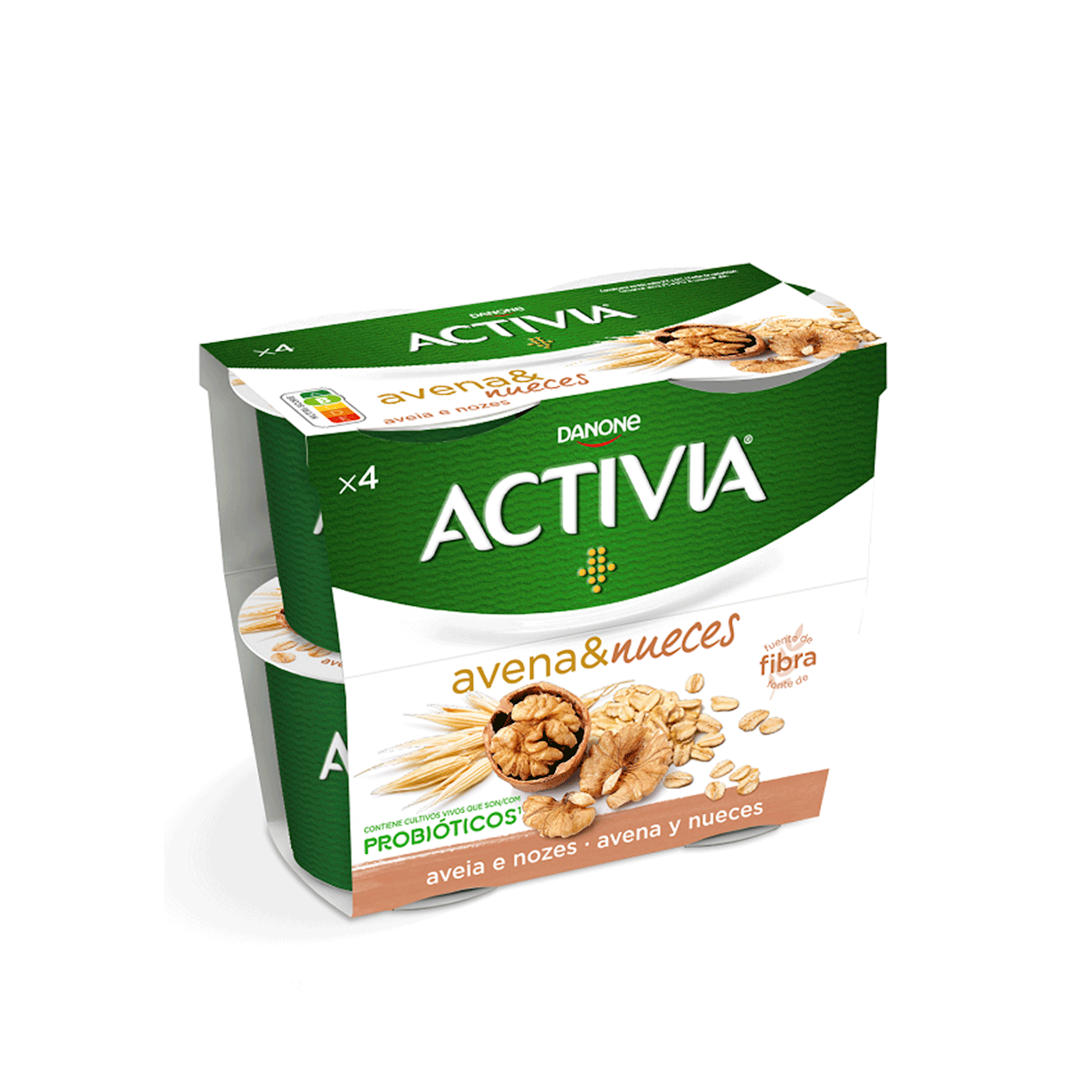 Descubre Activia Avena y Nueces