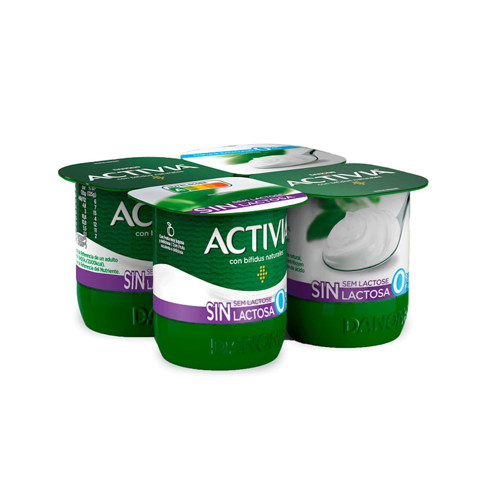 Descubre Activia Natural 0% sin lactosa