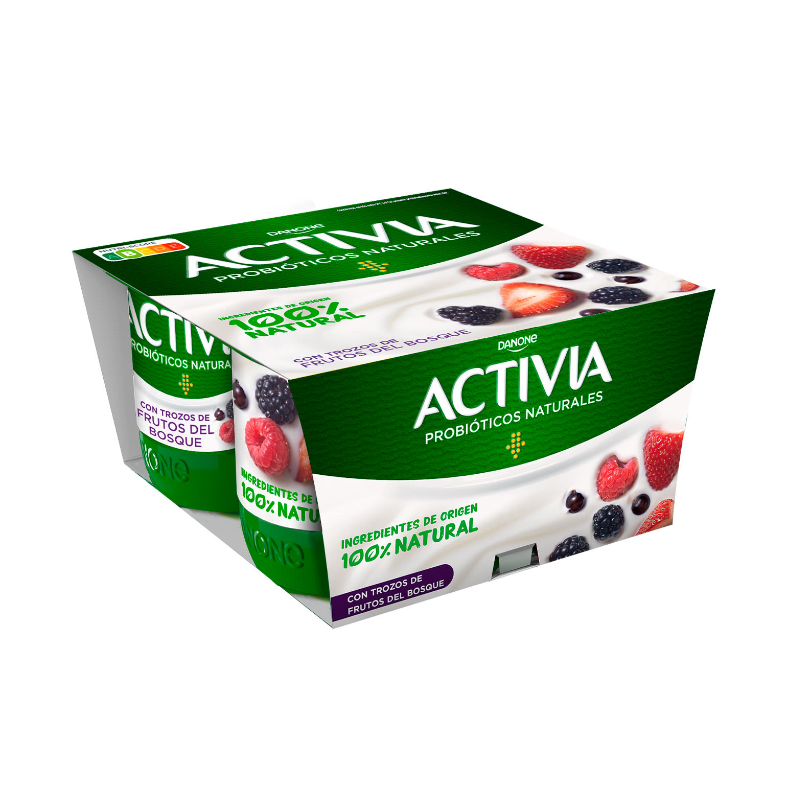 Descubre Activia Frutos del bosque