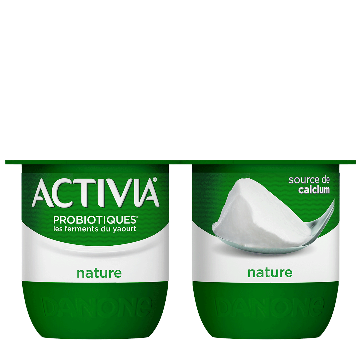 Activia Nature | Spécialité laitière fermentée probiotiques* & bifidus