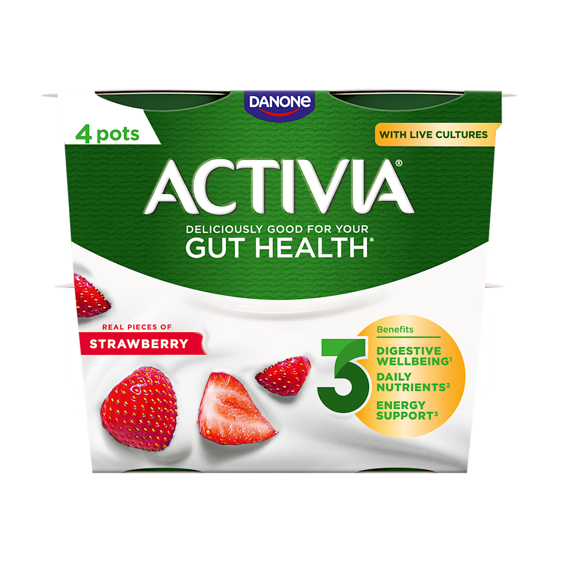 Strawberry Yogurt | Activia (UK)