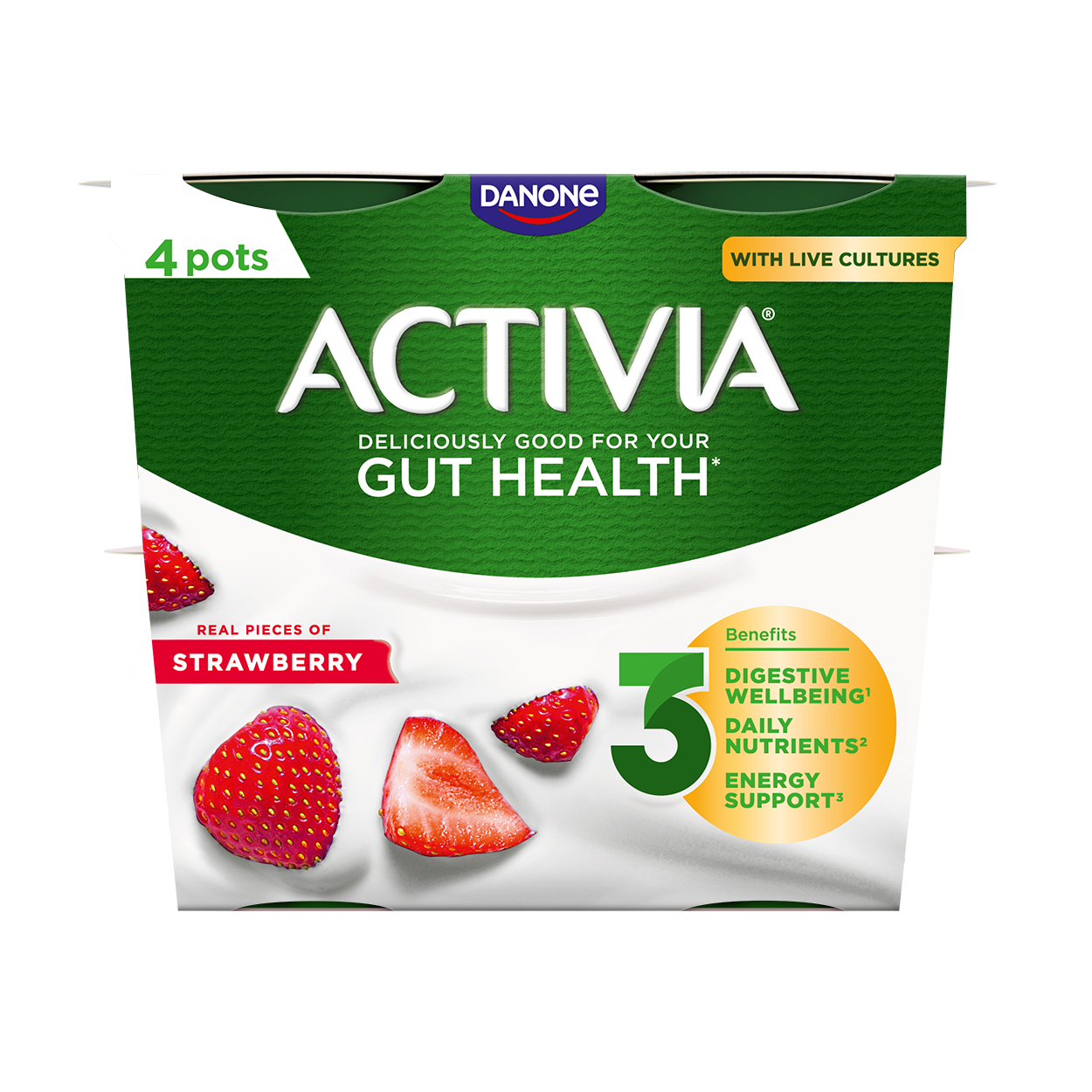 Strawberry Yogurt | Activia (UK)