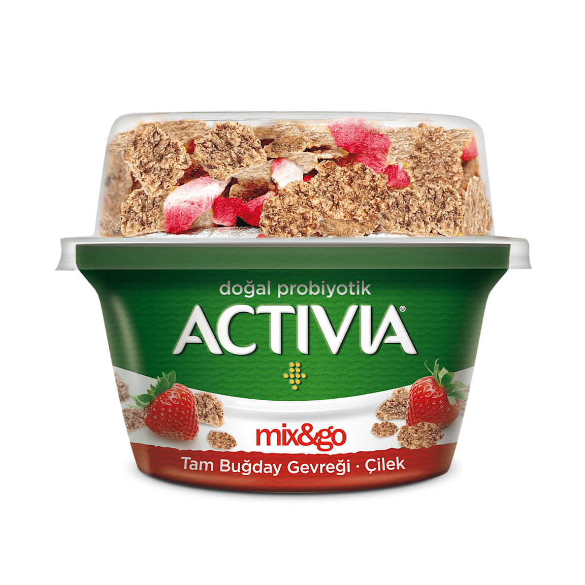 Activia Doğal Probiyotikli Mix&Go Çilek