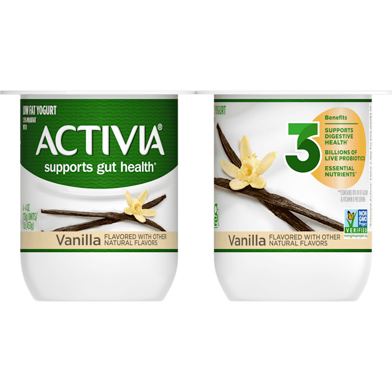 Activia® Vanilla Probiotic Yogurt