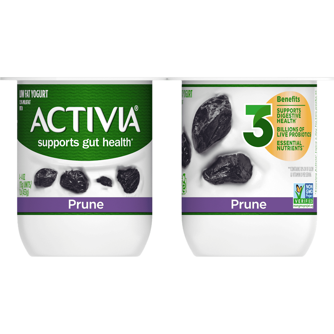 Activia® Prune Probiotic Yogurt