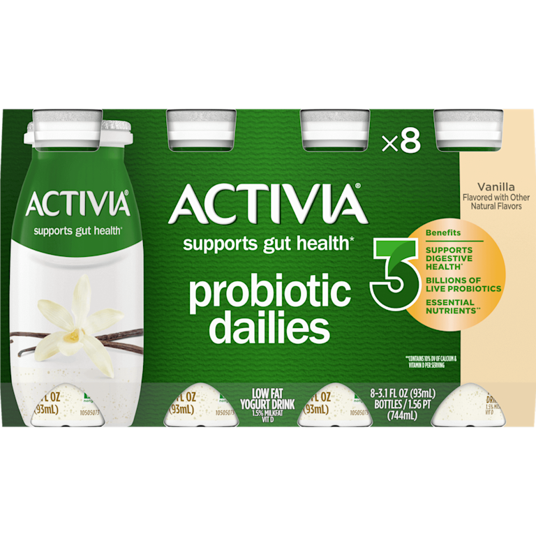 Activia Dailies Probiotic Drinks | Strawberry