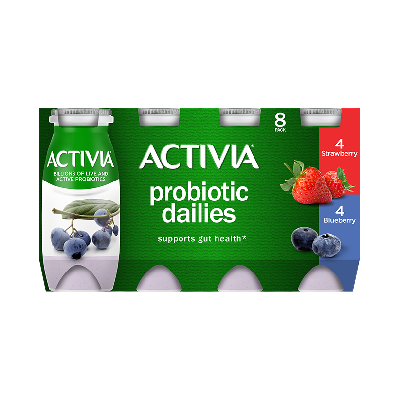 Activia Dailies Probiotic Drinks | Strawberry