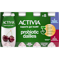 Activia Dailies Probiotic Drinks | Cherry and Blueberry