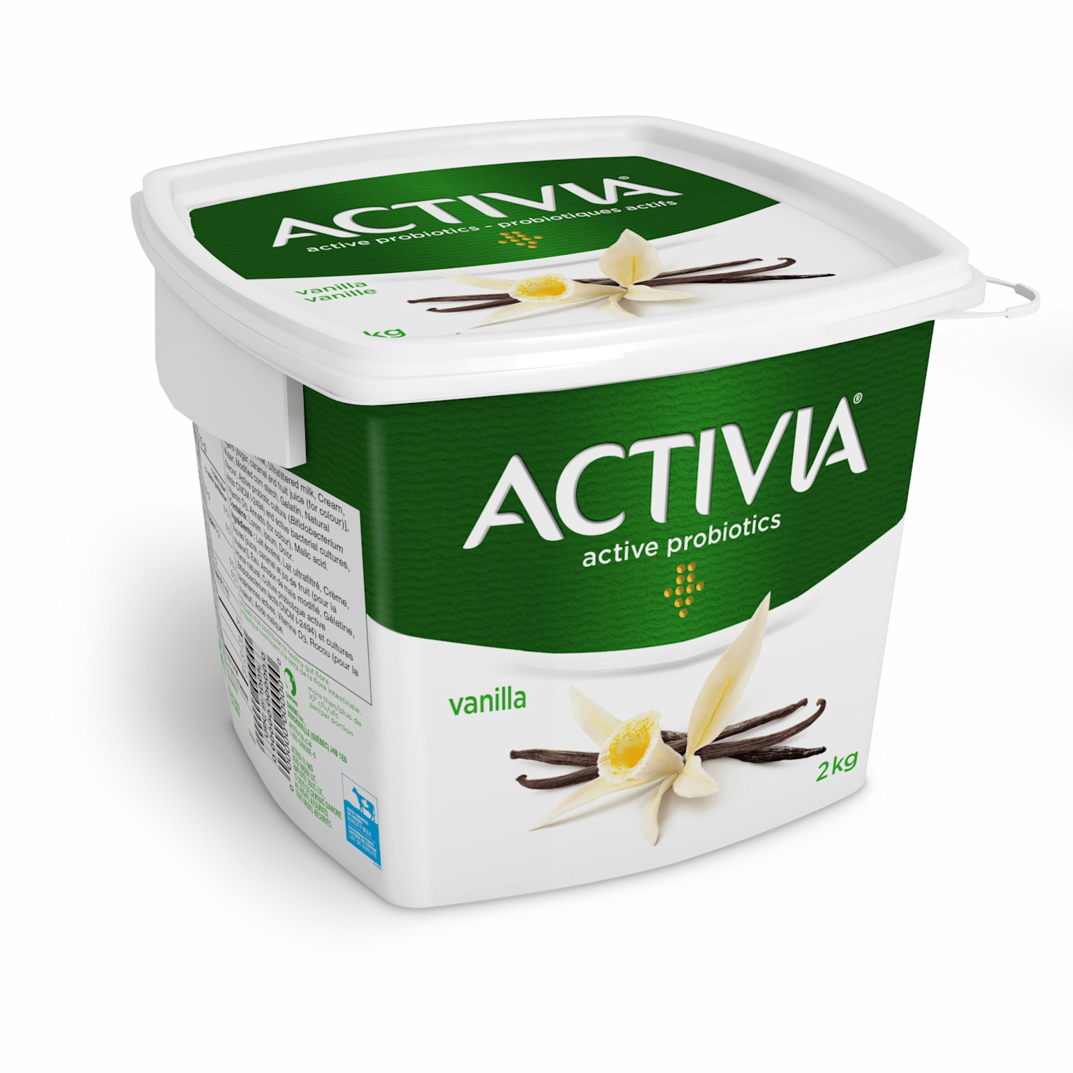Vanilla Probiotic Yogurt 2 Kg Activia Canada