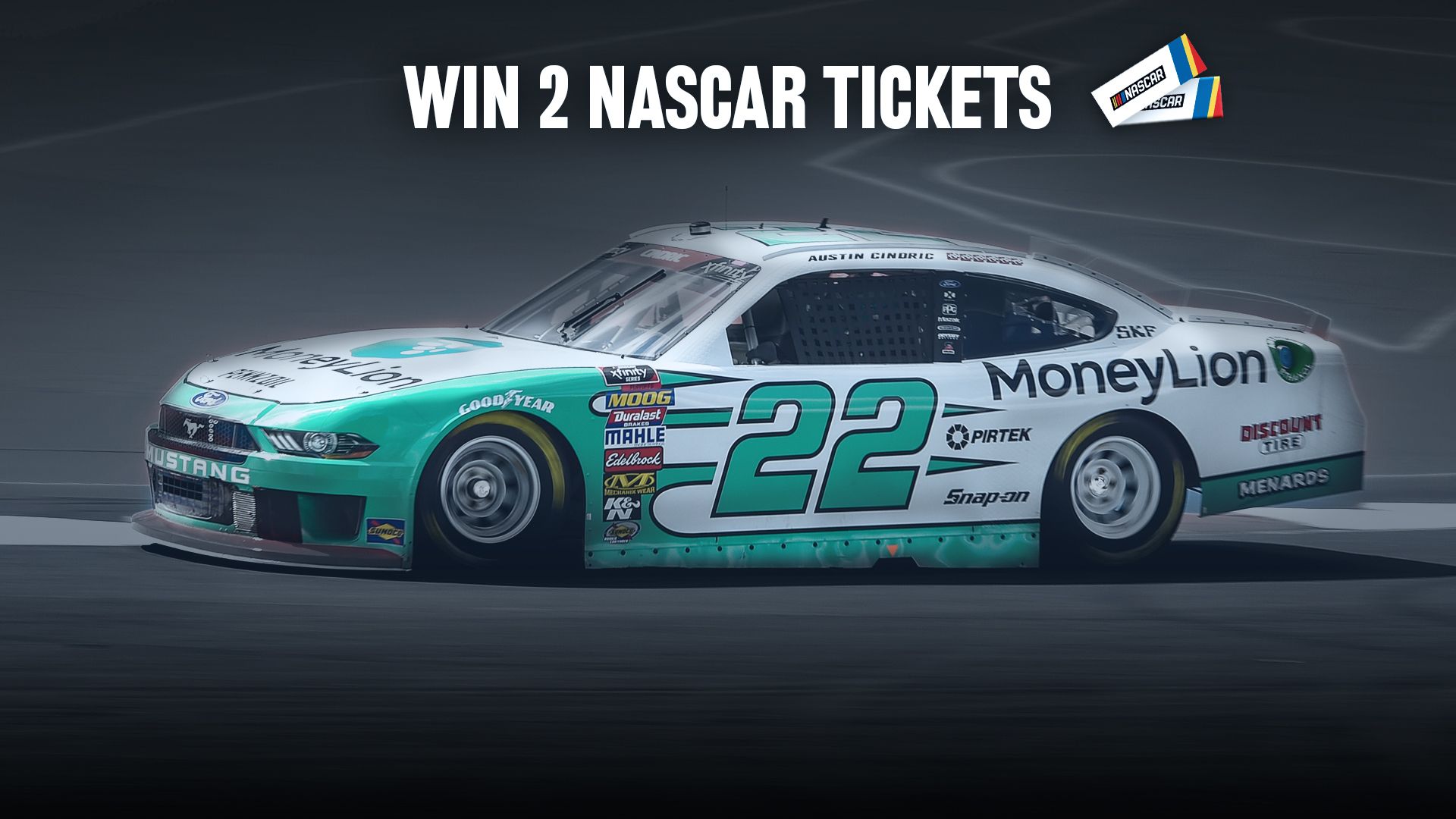 You’re opted in to win NASCAR tickets! | MoneyLion