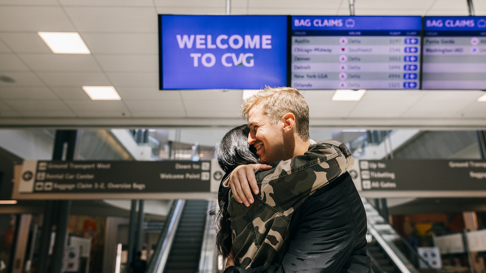 Picking Up Passengers at CVG: Arrival Areas & Parking | CVG Airport