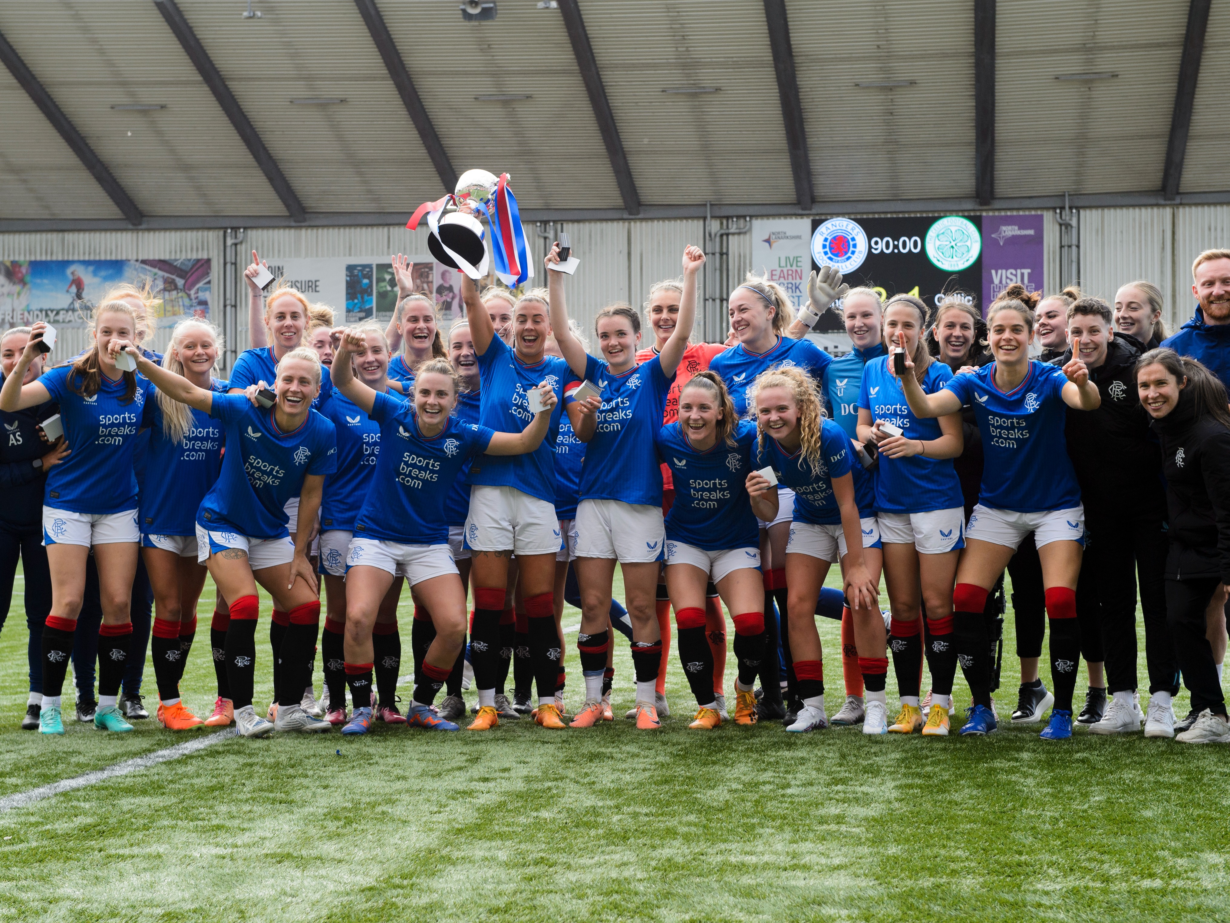 Gallery: Rangers Lift The City of Glasgow Women's Cup | Rangers ...