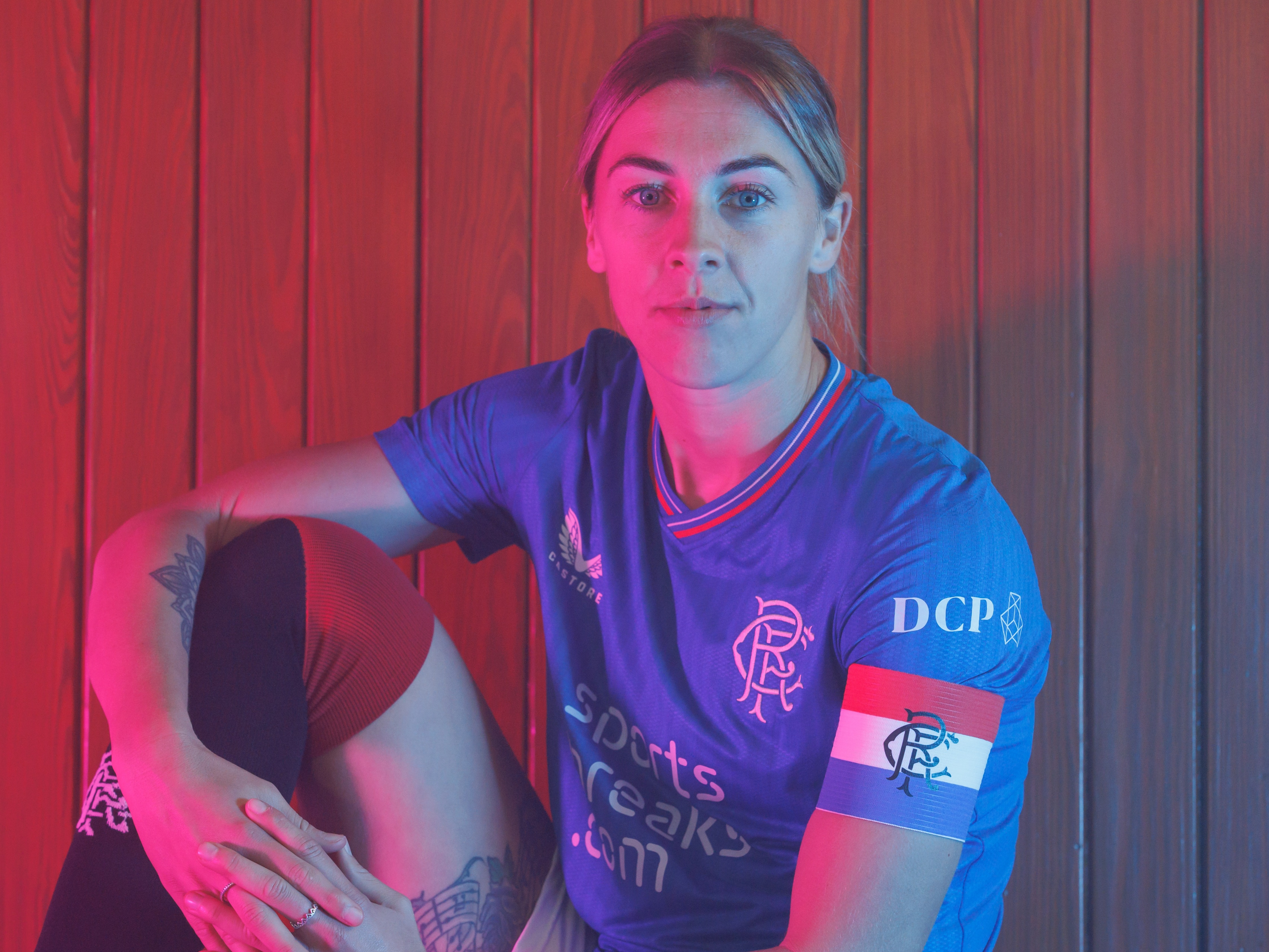Nicola Docherty: An Honour To Lead The Team Out | Rangers Football Club
