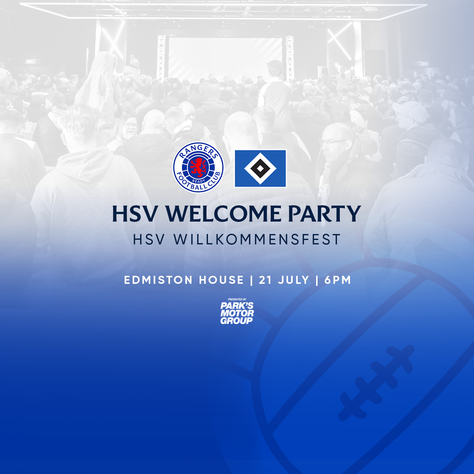 Hamburger SV Official Supporters Welcome Party | Rangers Football Club