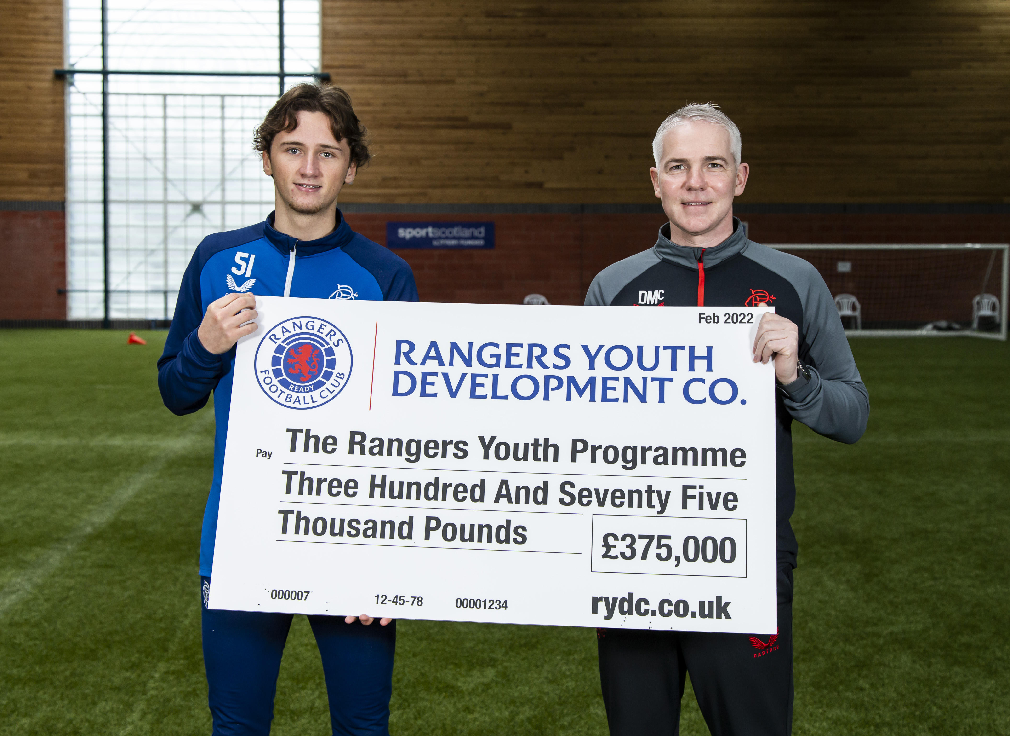 RYDC Celebrates 20 Years Of Rangers Academy Support | Rangers Football Club