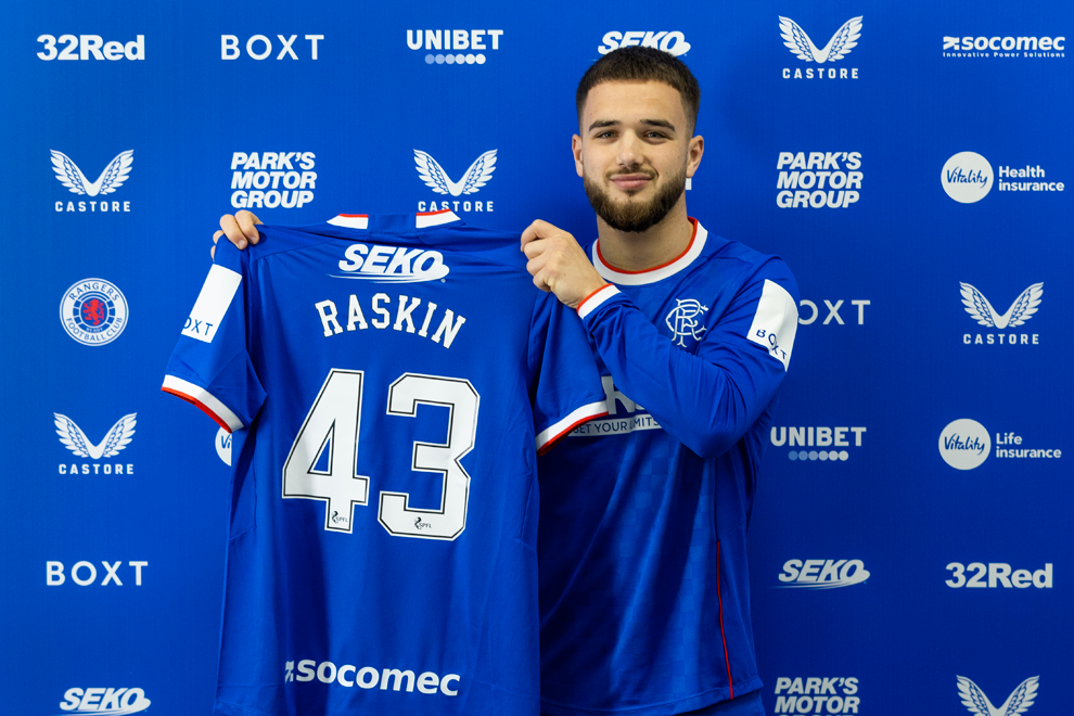 Rangers Confirm Signing Of Nicolas Raskin | Rangers Football Club