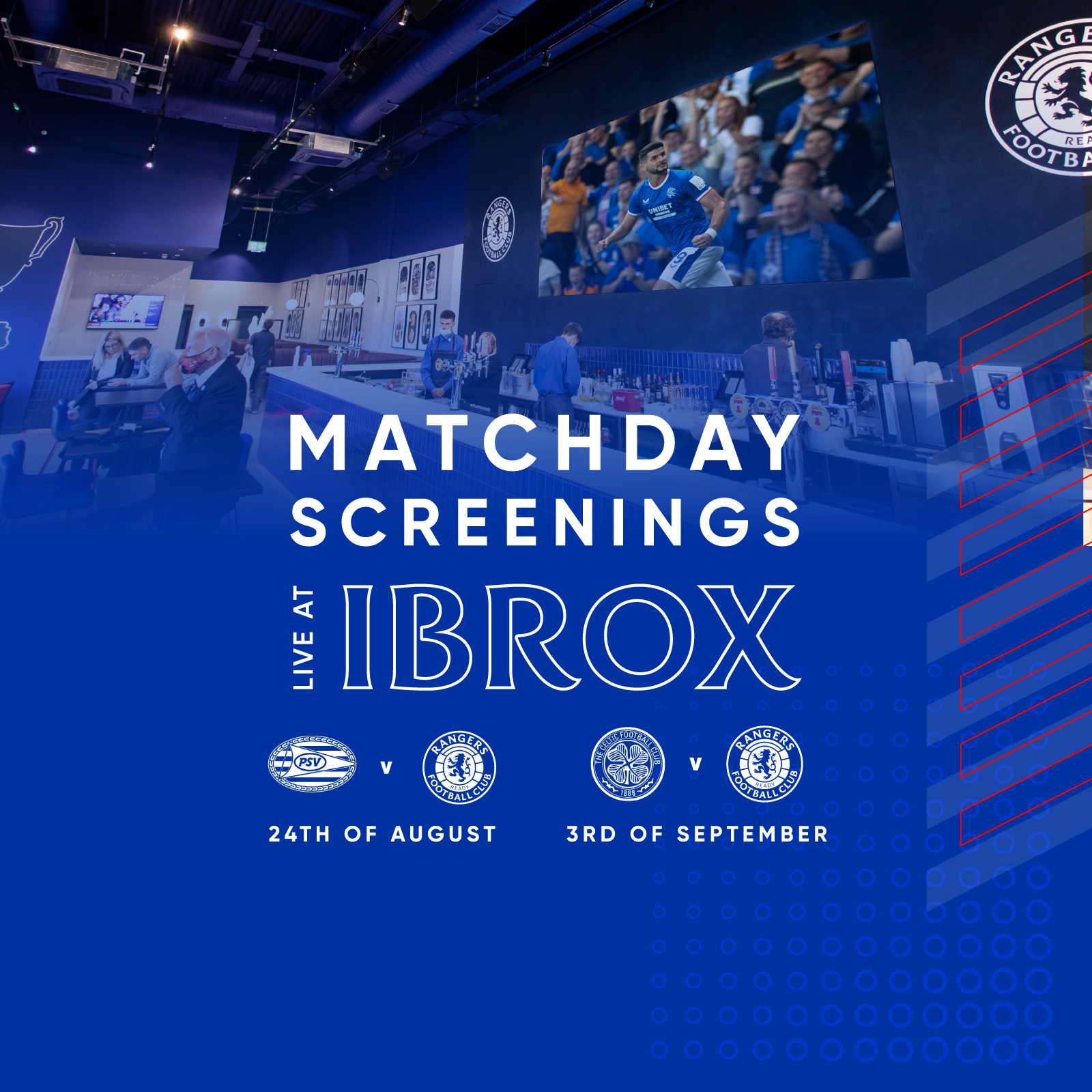 Club 72 screenings of PSV and OF matches | FollowFollow.com