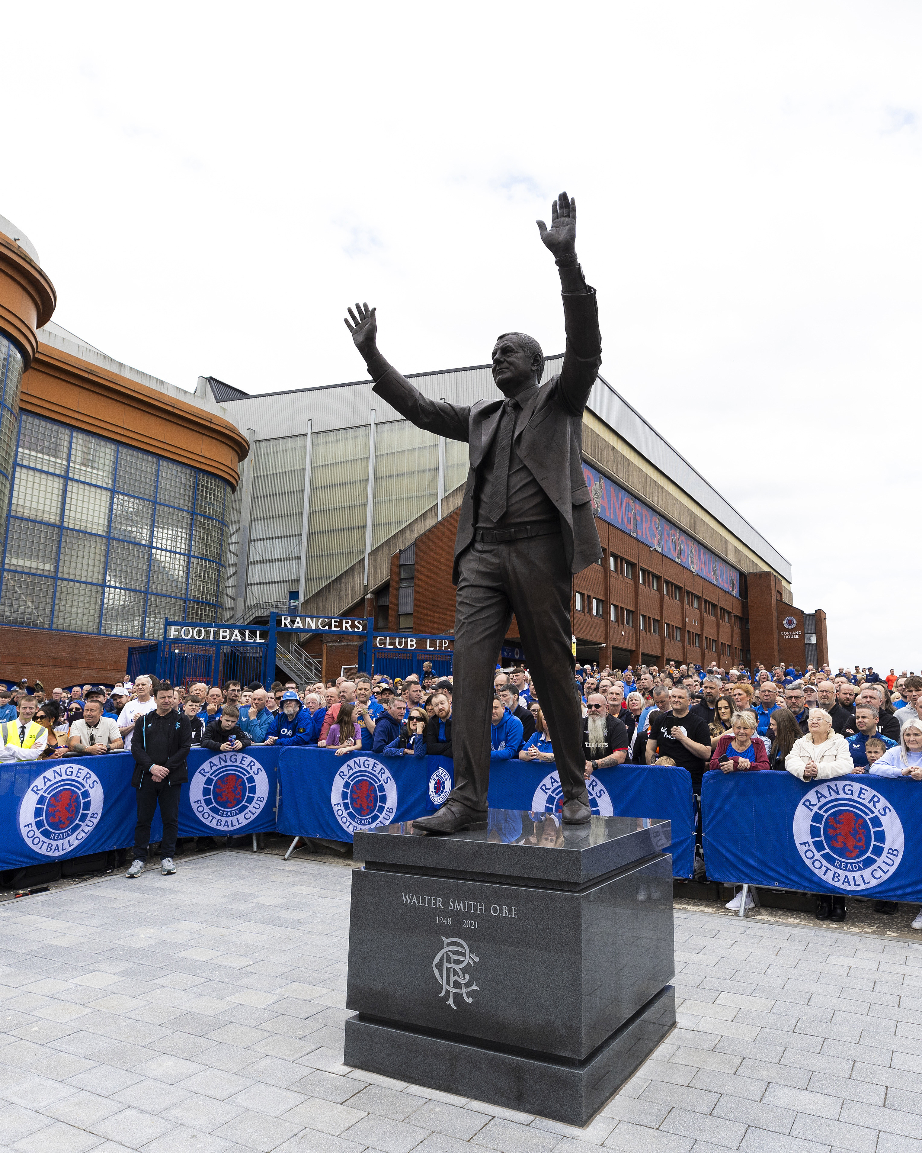 Gallery: Walter Smith Statue Unveiled | Rangers Football Club