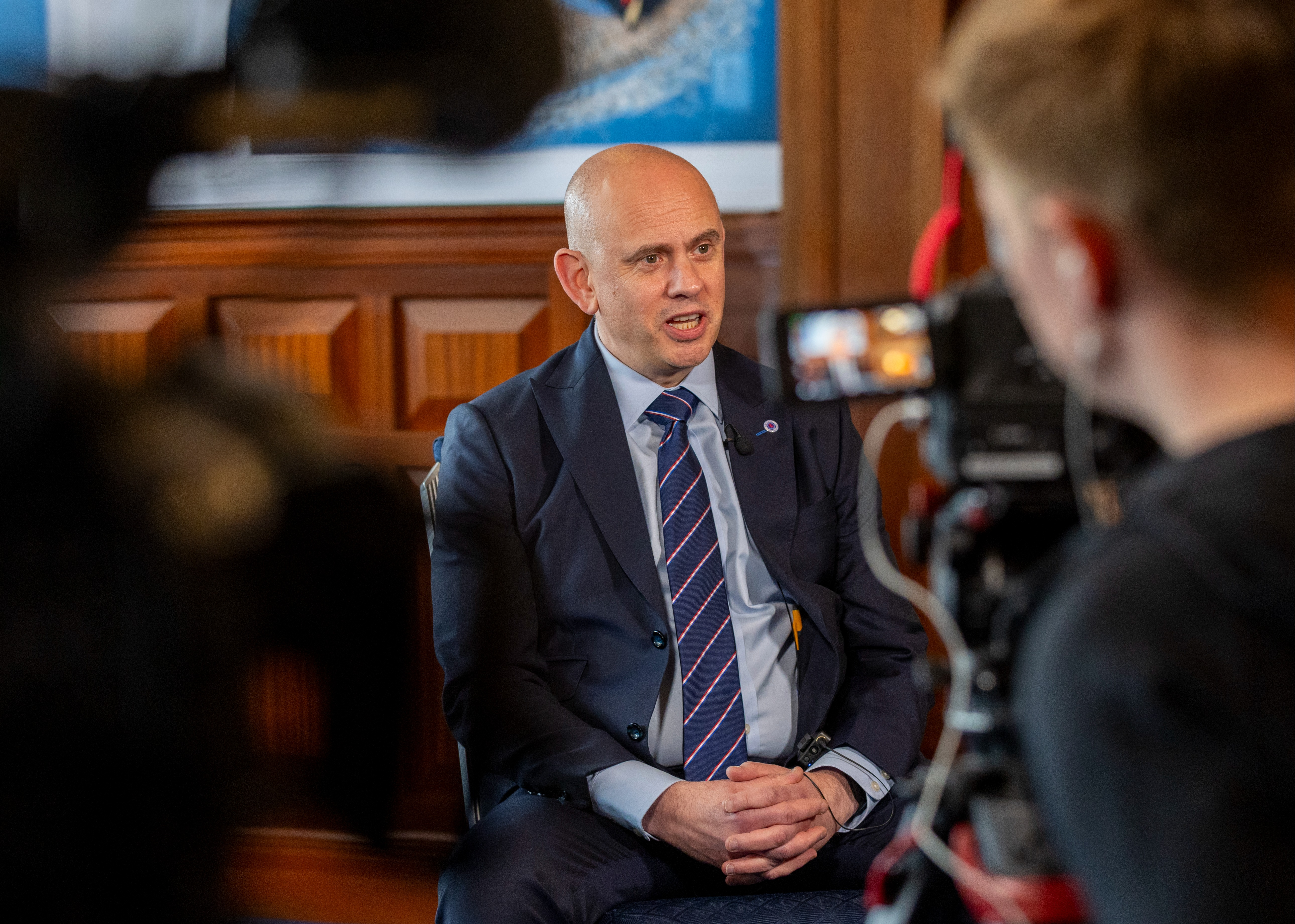 Patrick Stewart Praises Martin's Ambition and Leadership | Rangers ...