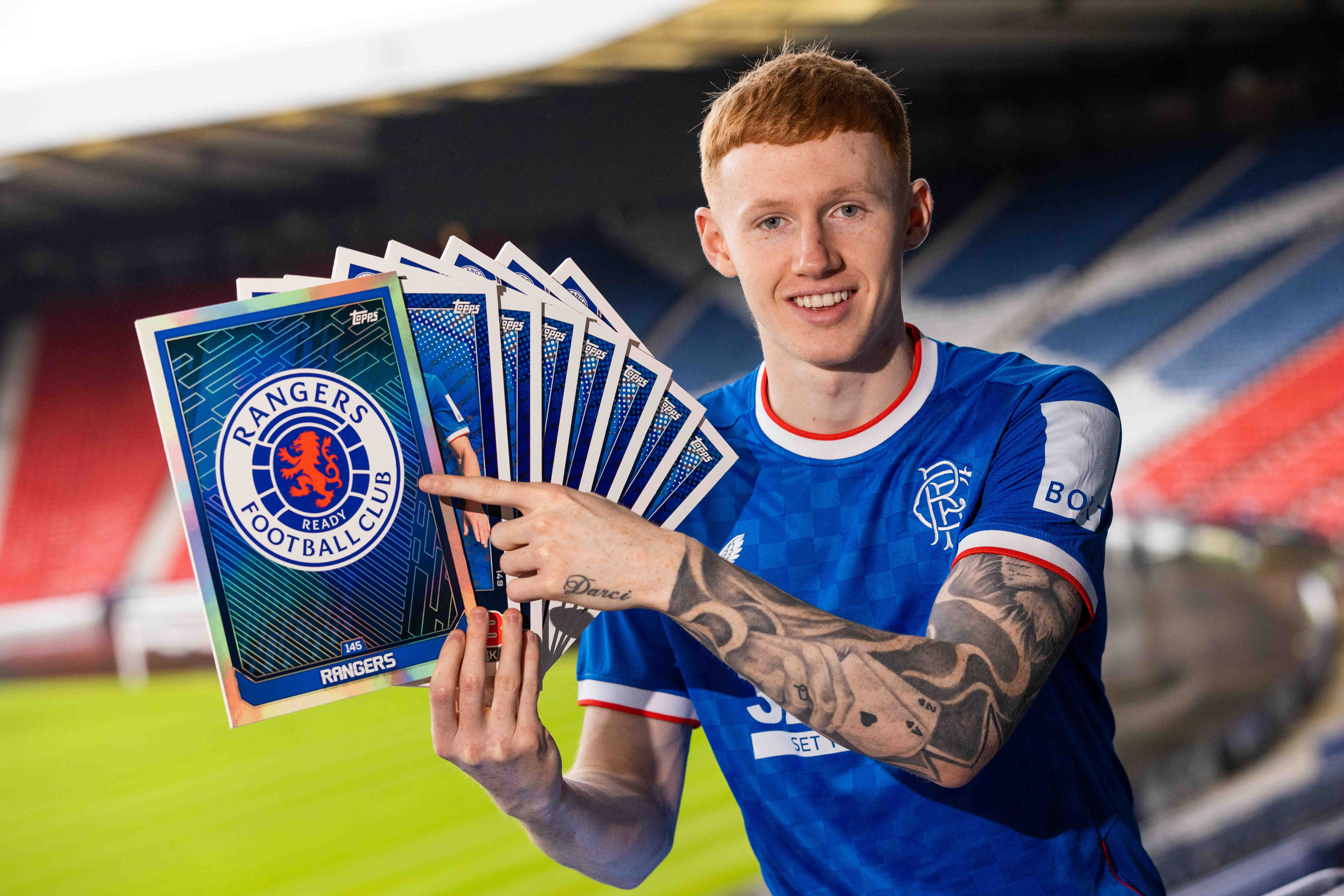 Adam Devine Helps Launch New SPFL Match Attax 22/23 Collection ...