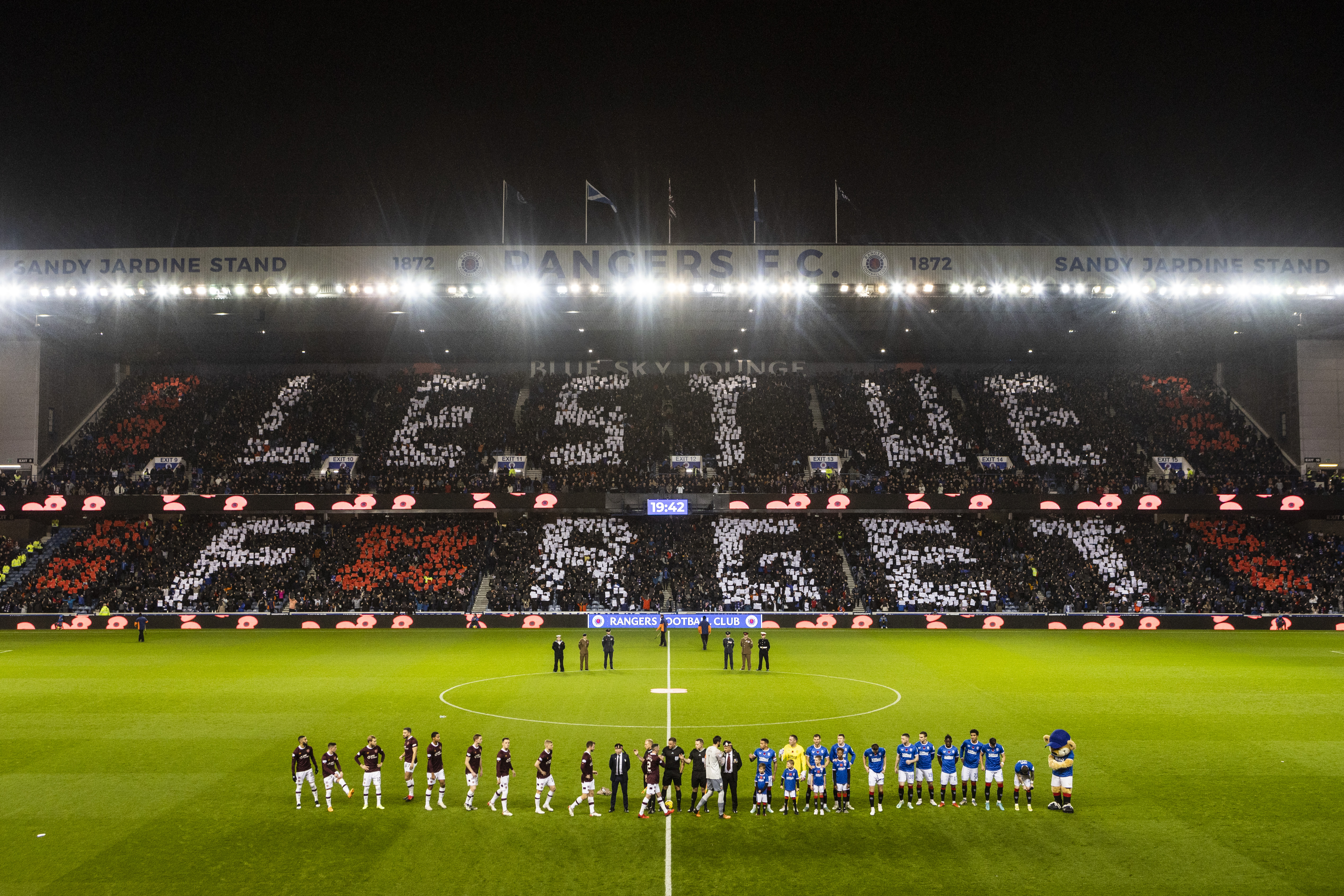 Gallery: Rangers Against Hearts Remembrance Match | Rangers Football Club