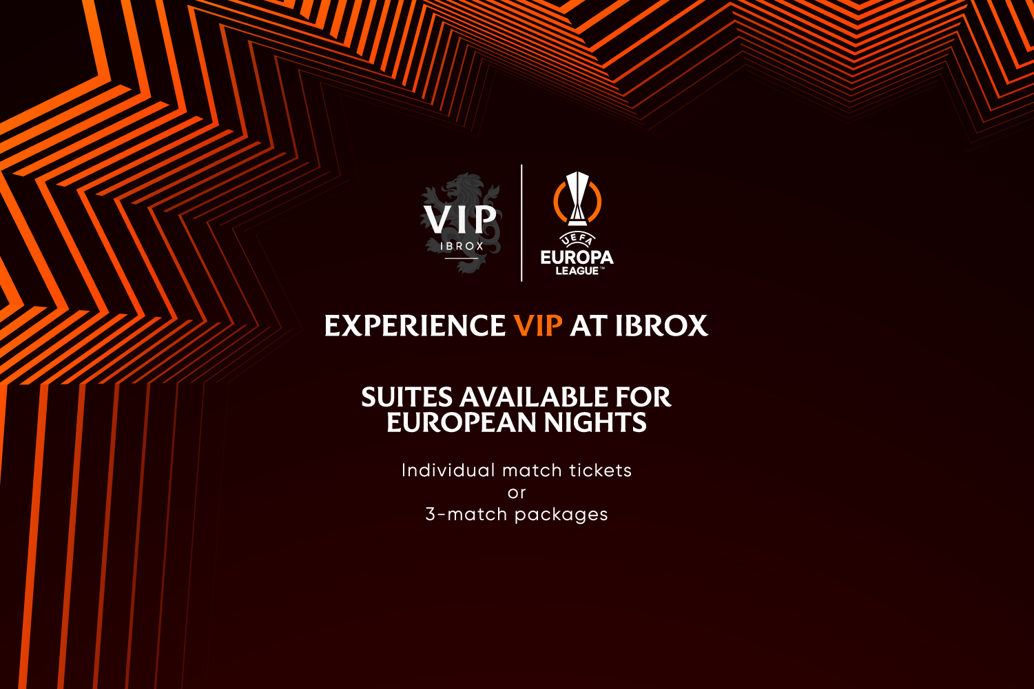 UEFA Europa League VIP Packages Available | Rangers Football Club