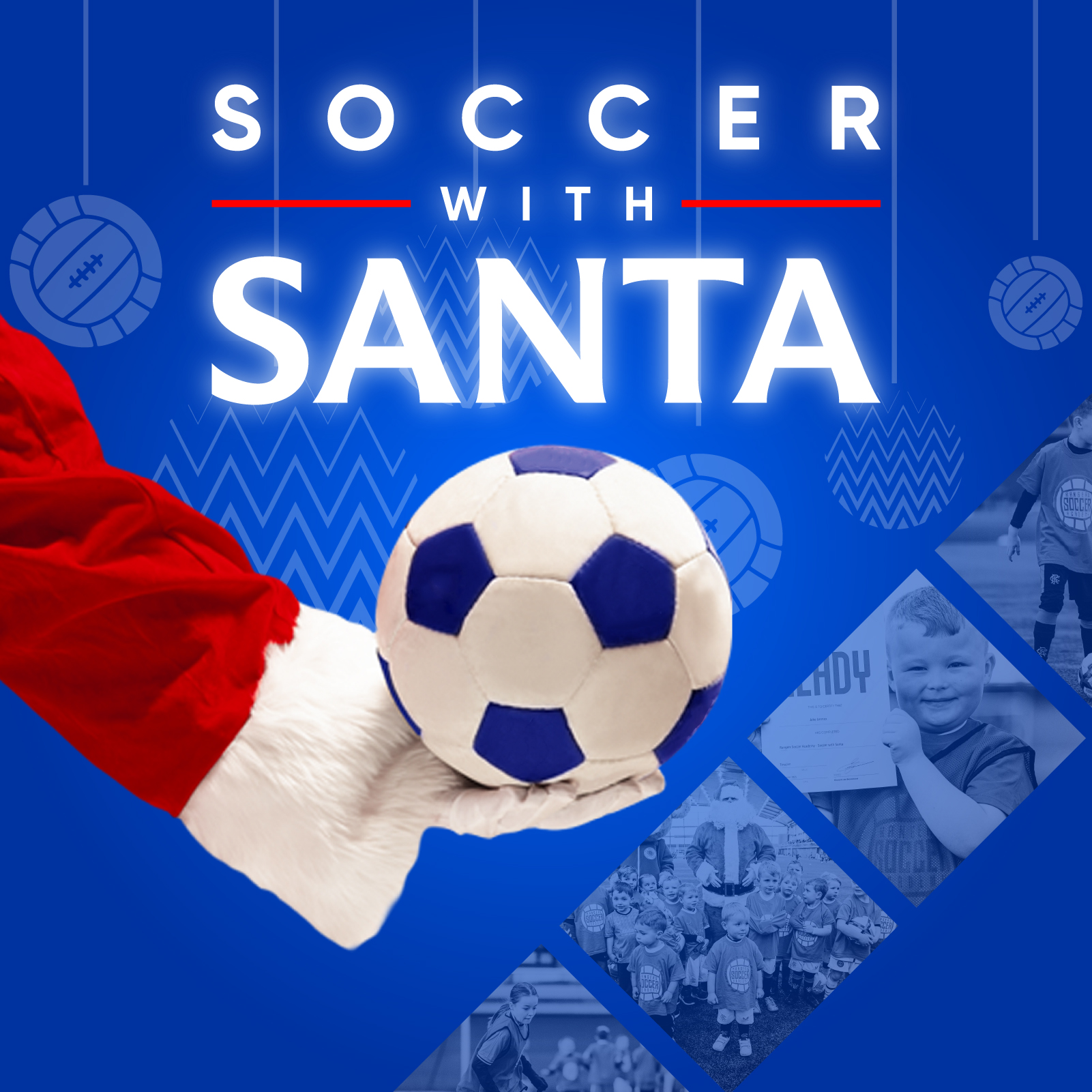Book Now: Soccer With Santa | Rangers Football Club