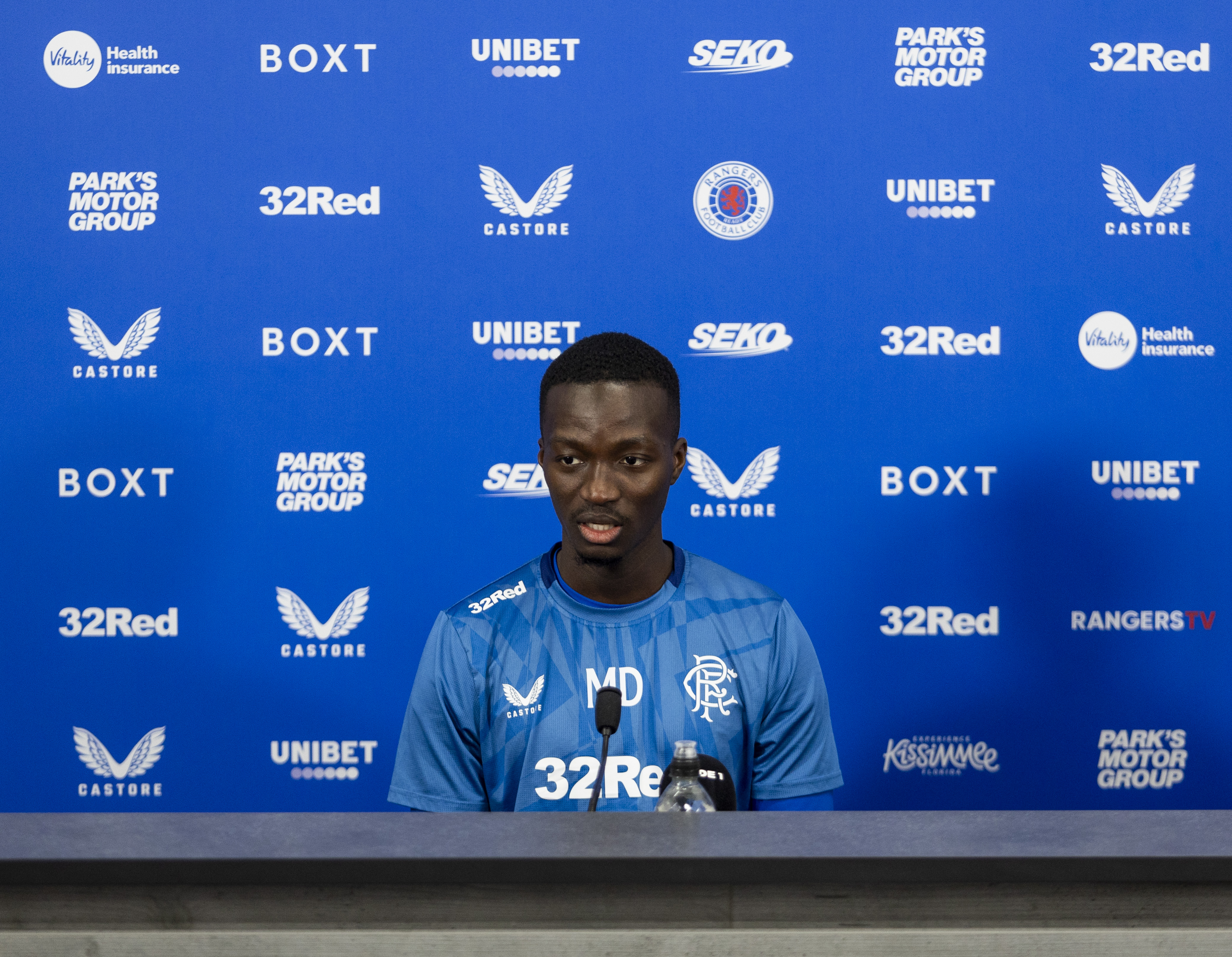 Diomande Loving Life At Rangers And Scoring At Ibrox | Rangers Football ...