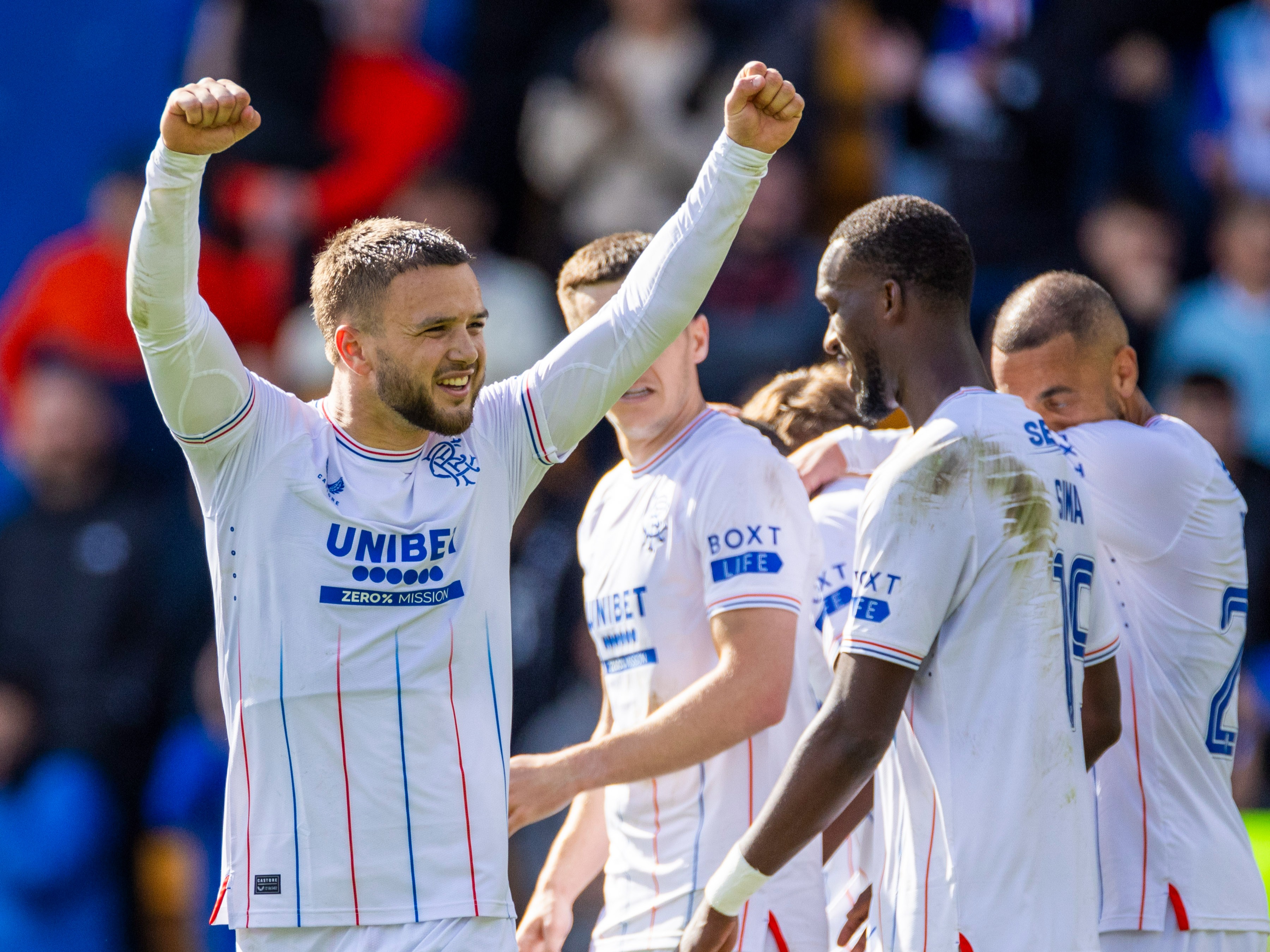 Raskin Happy With Rangers Control | Rangers Football Club