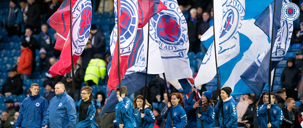 Be A Matchday Flag Bearer | Rangers Football Club