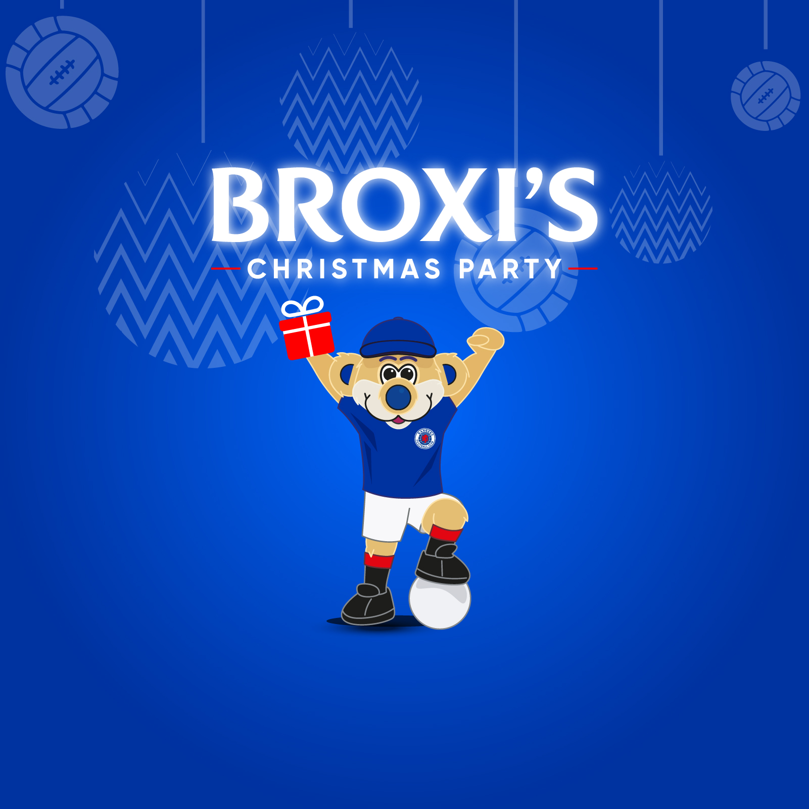 Tickets On Sale: Broxi's Christmas Party | Rangers Football Club