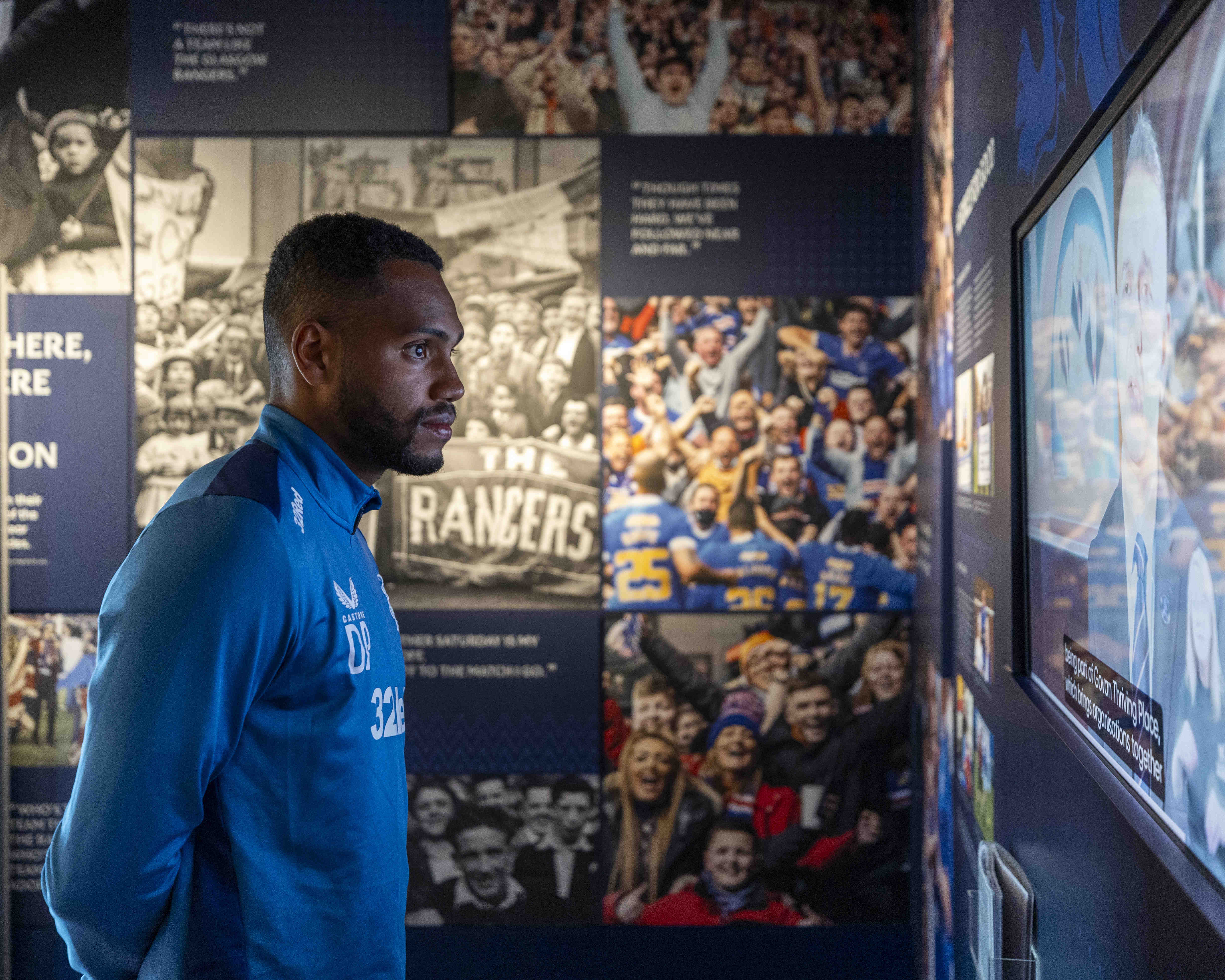Gallery: Squad Visit Rangers Museum | Rangers Football Club