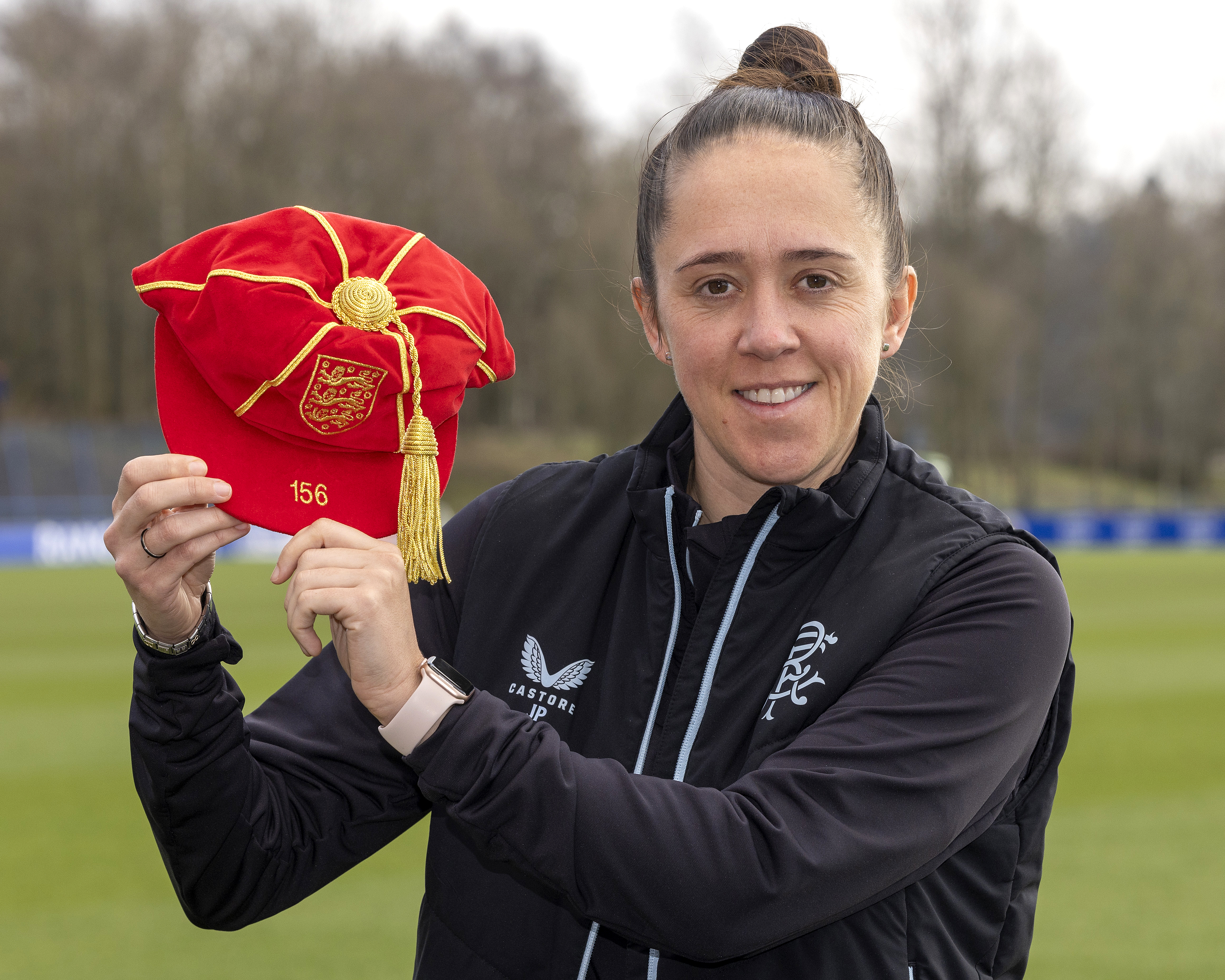 Lioness Jo Potter Honoured With Player Legacy Cap At Wembley | Rangers ...